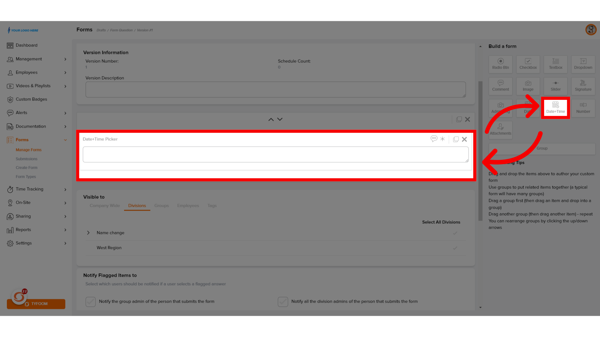 Form Question Types