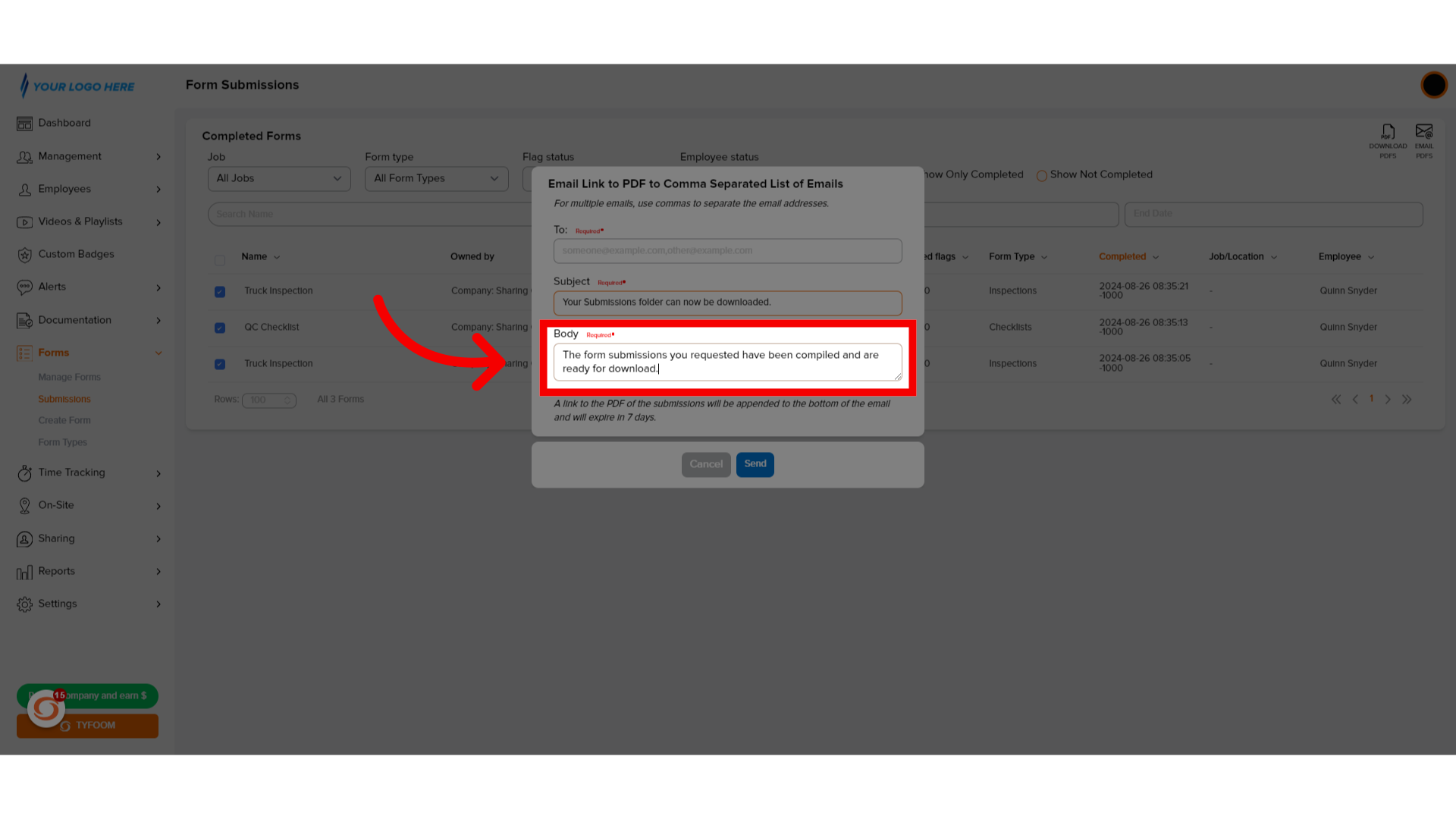 How to Bulk Download Form Submissions