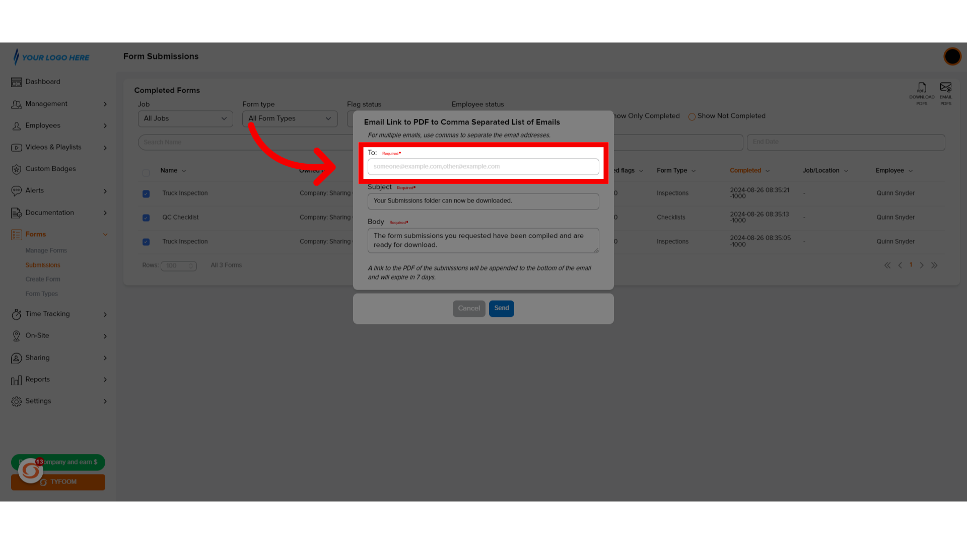 How to Bulk Download Form Submissions