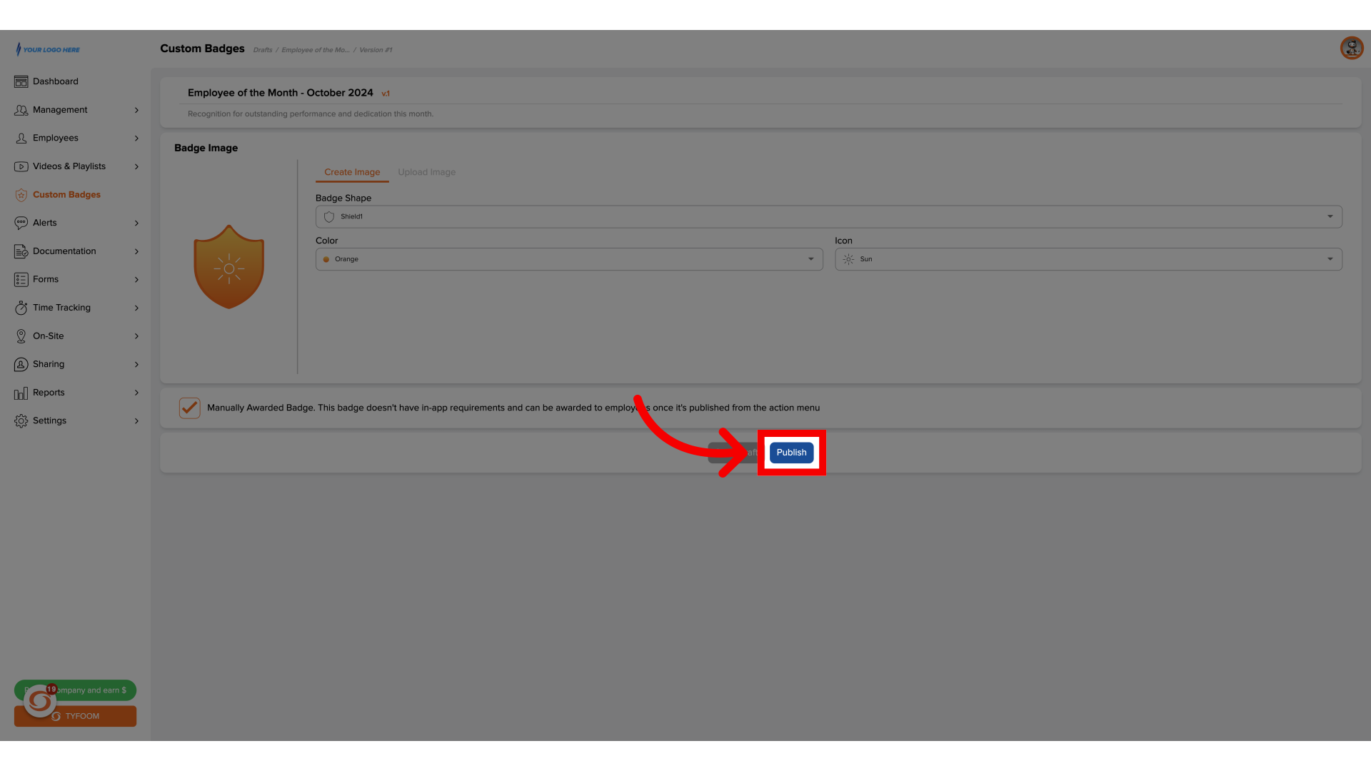 Manually Awarded Badges