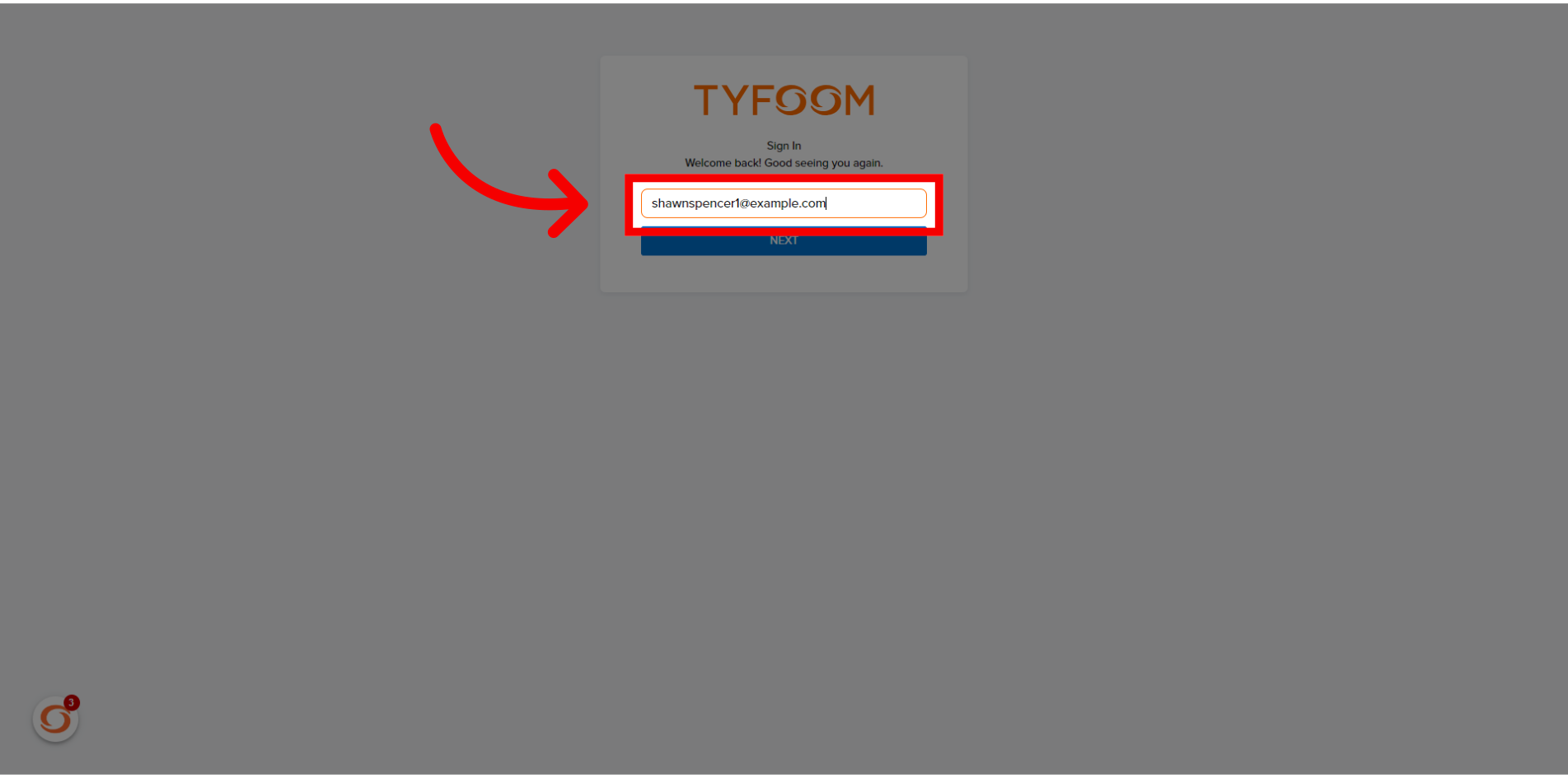 How to Reset your Password through Tyfoom Website