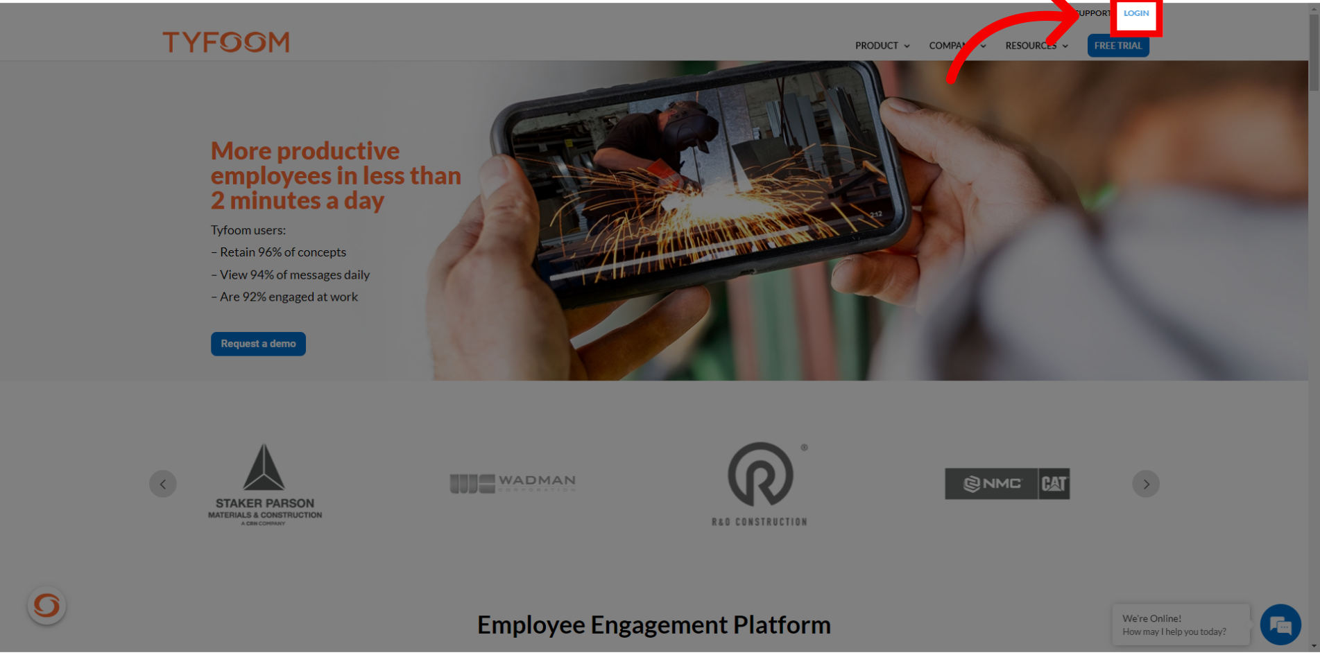 How to Reset your Password through Tyfoom Website