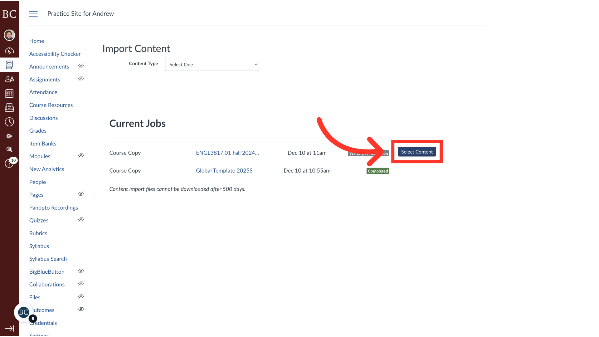 Copying Content from One Canvas Site to Another – Digital Learning ...
