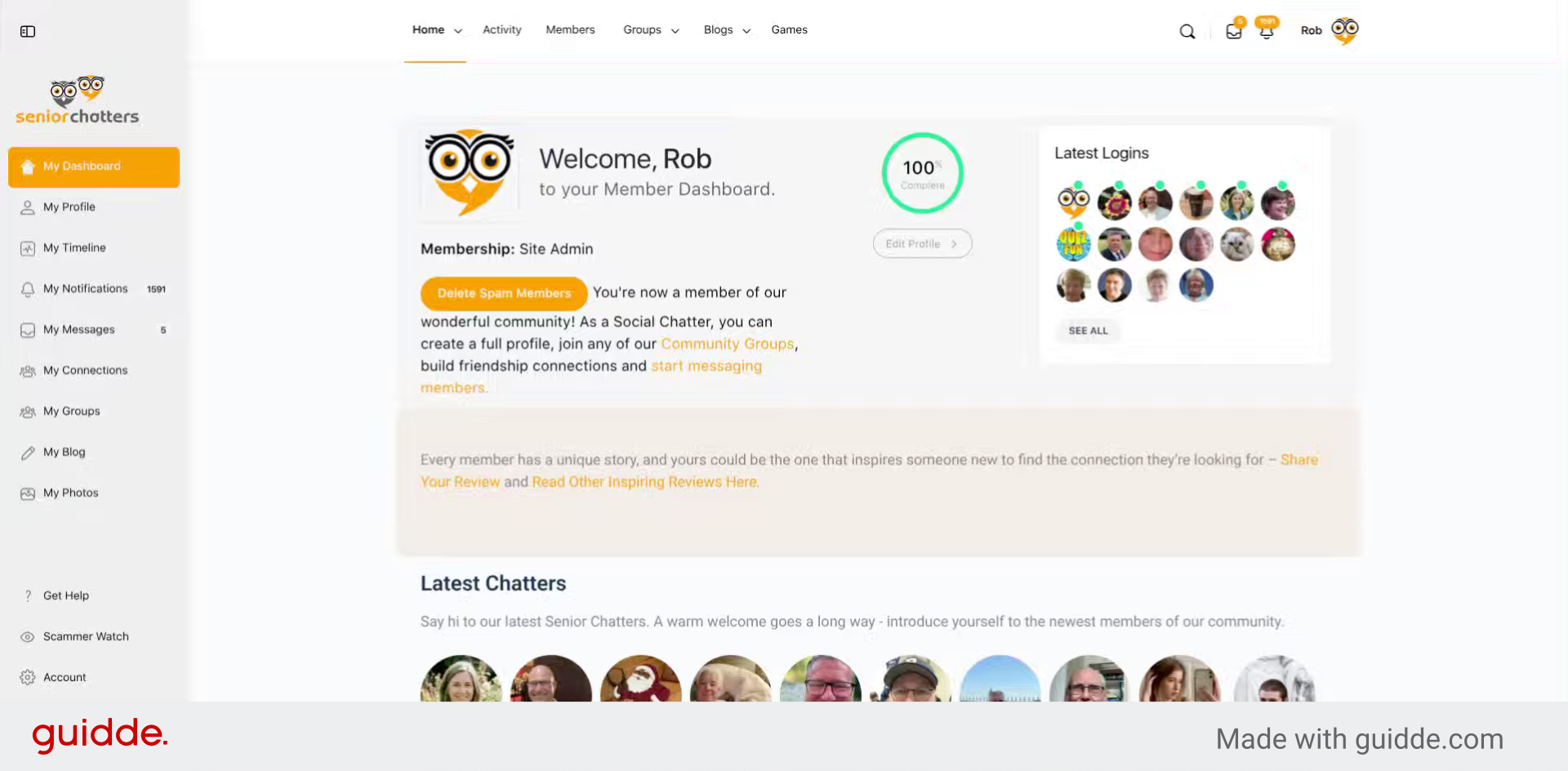 Senior Chatters Live Chat - Senior Chatters