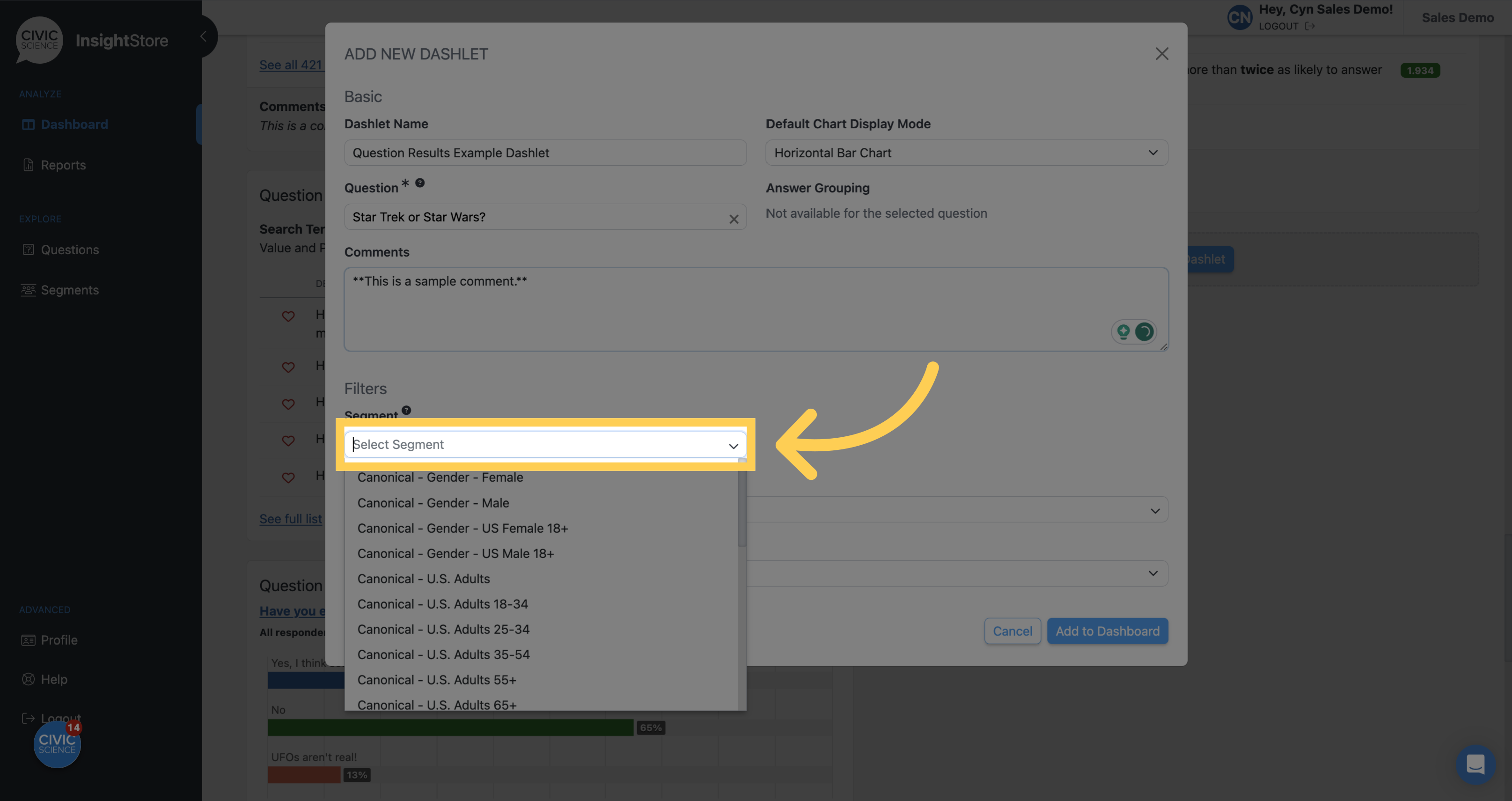 Video: adding a question | CivicScience Knowledge Base
