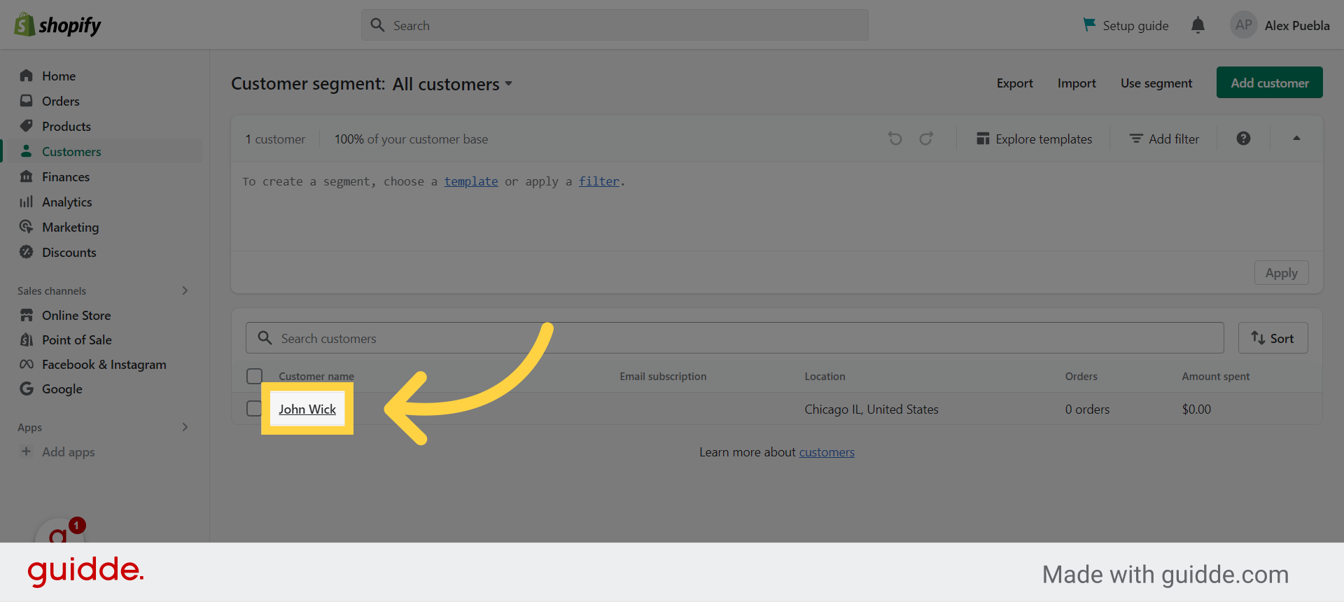 How to place manually a new order on Shopify - Guidde | Gallery