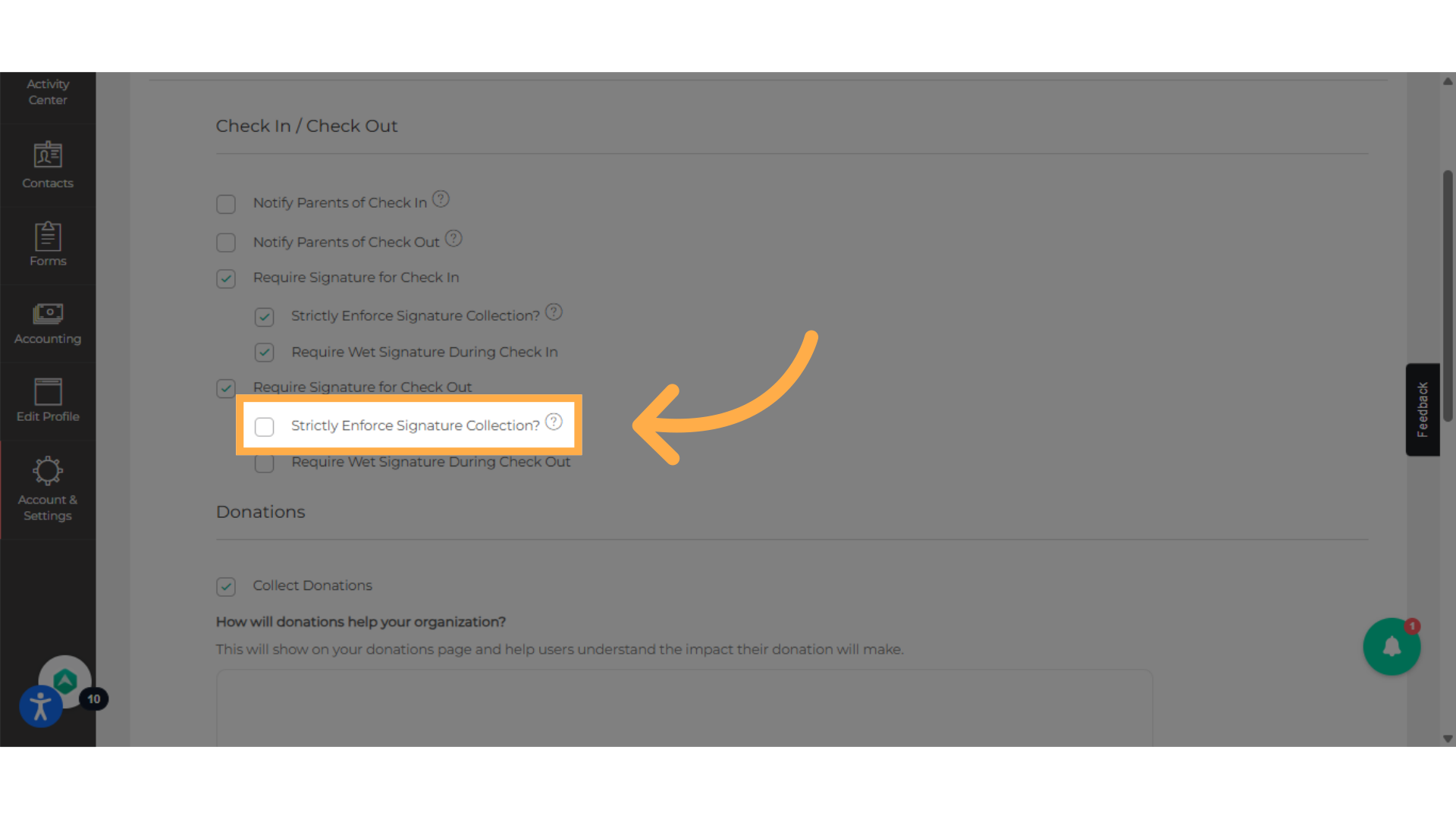 How to Enable Wet Signature Requirements