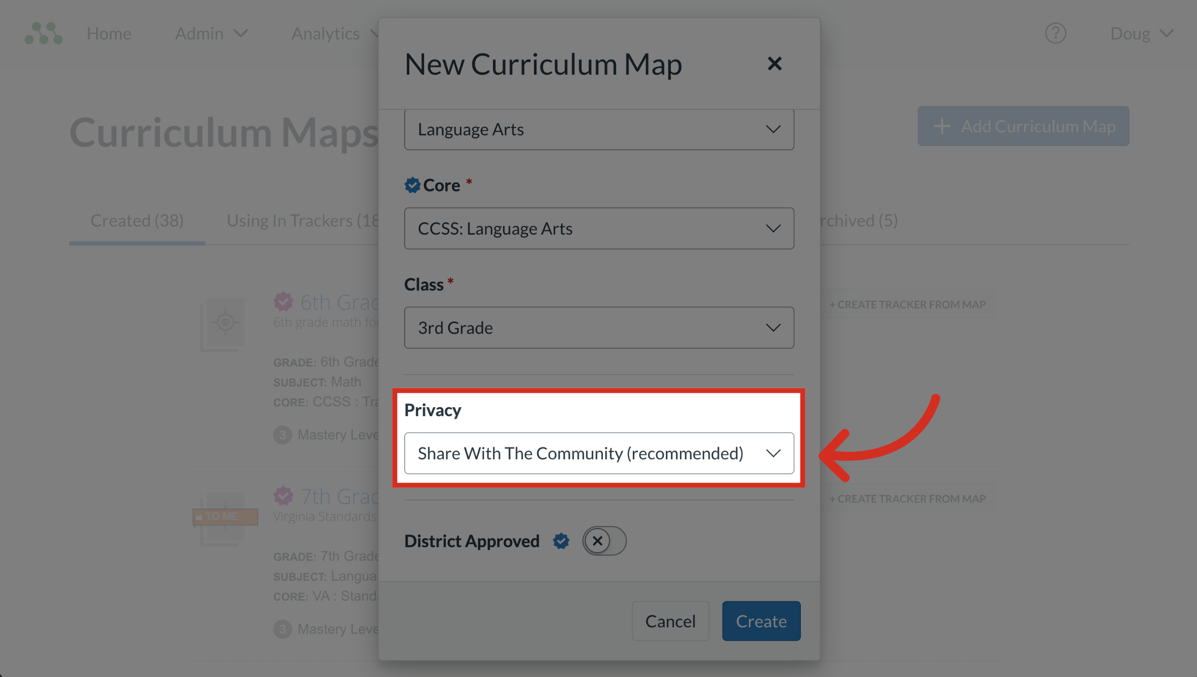 How do I create a curriculum map? - Instructure Community
