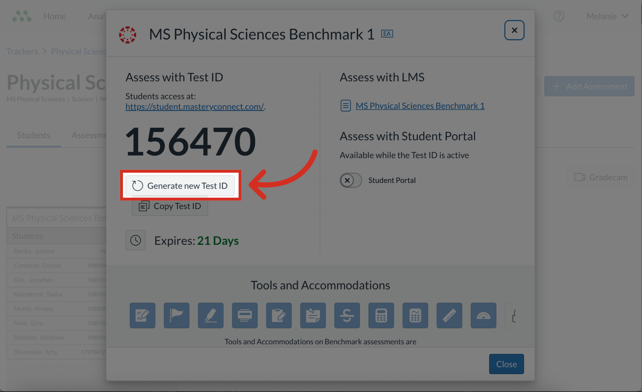 How do I deliver a benchmark assessment to students? - Instructure ...