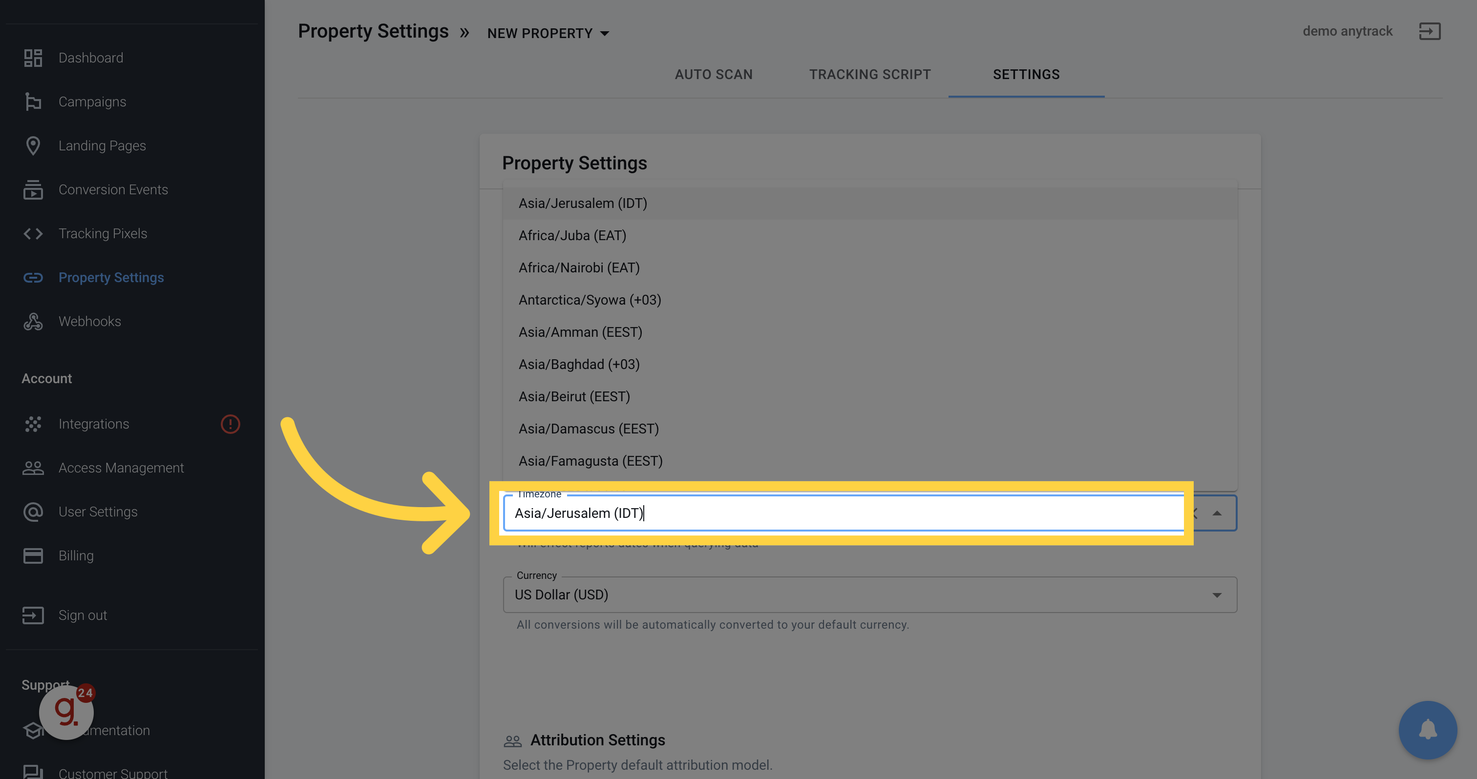 How to Set Up a New Website on AnyTrack: Installing Tracking Tags and ...