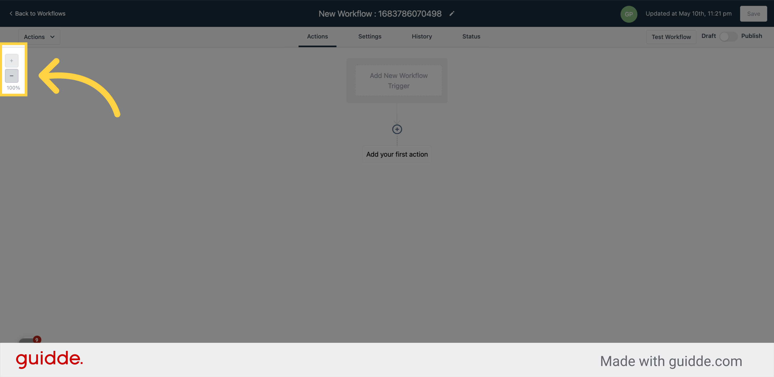 How to use Workflow - Actions tab | Maven HQ