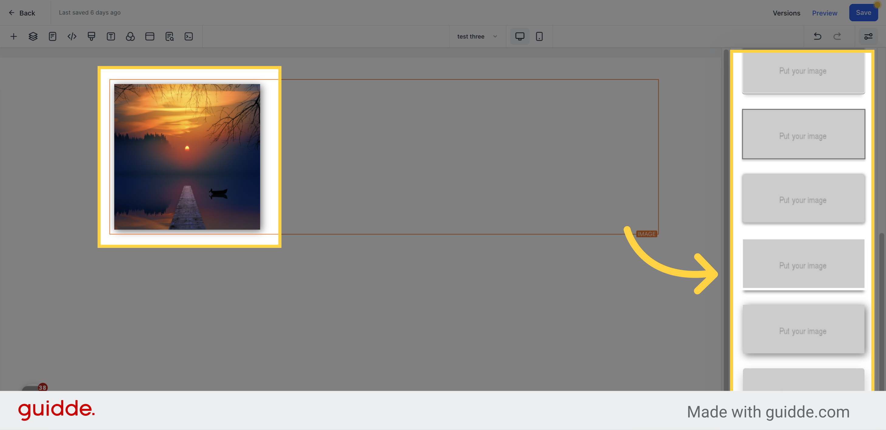 How to add and customize image with the funnel builder | Maven HQ