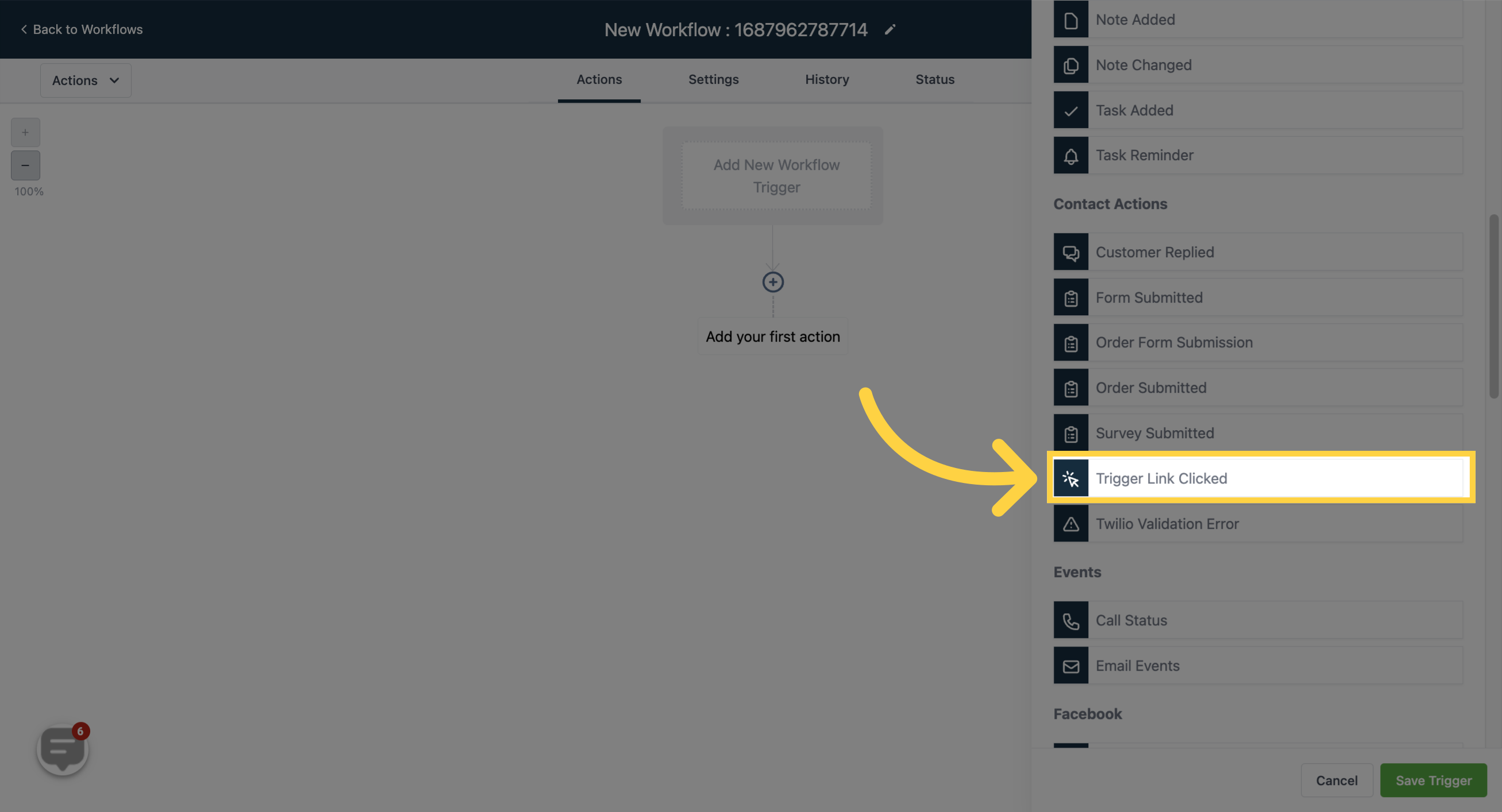How To Use Trigger Link Clicked Genie Ai 