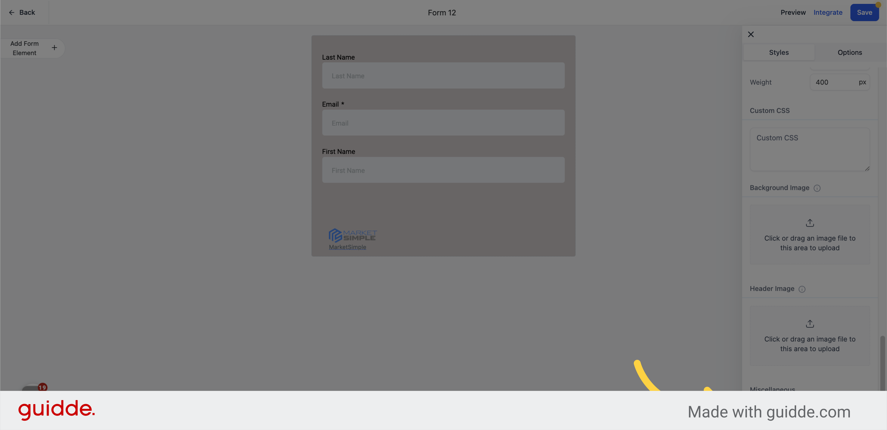 How to add or remove logos for forms | Aesthetix CRM