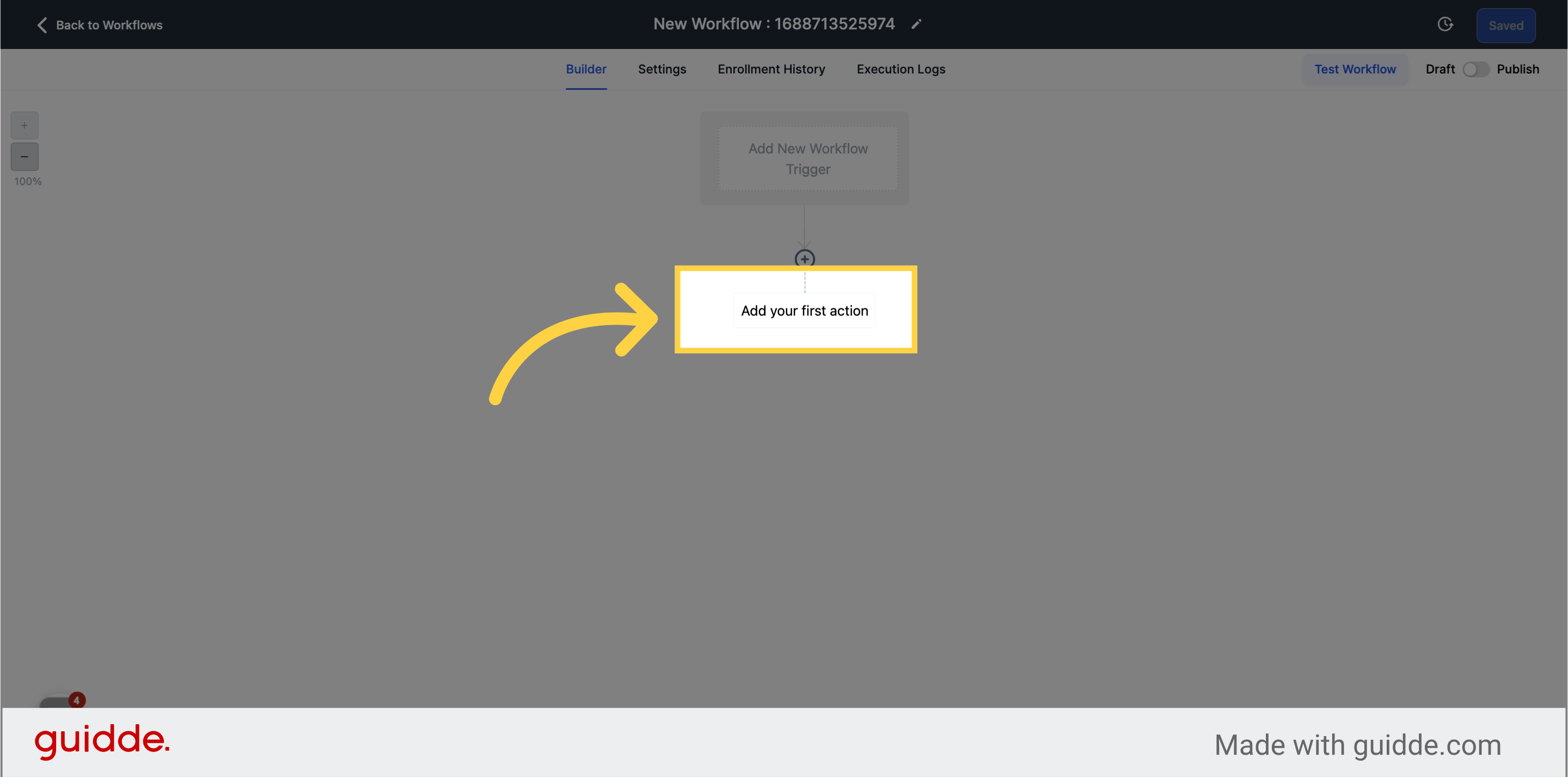 Conditions and workflow actions: How to use goal event | Genie AI