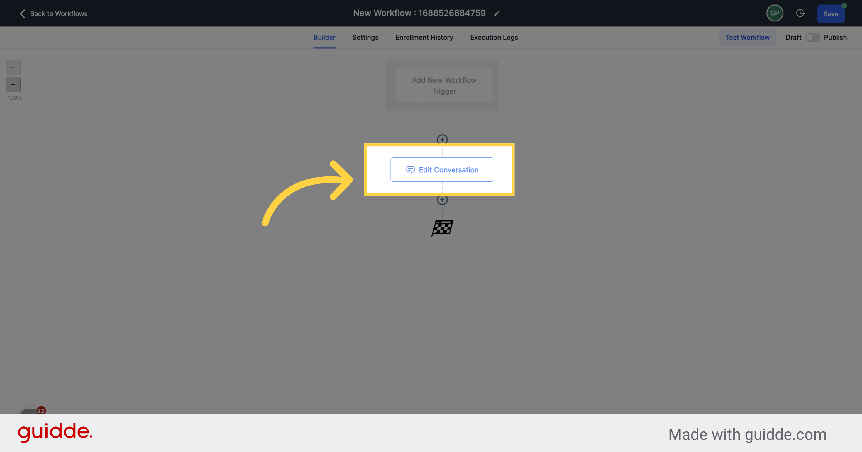 CRM actions - How to use edit conversation | Maven HQ