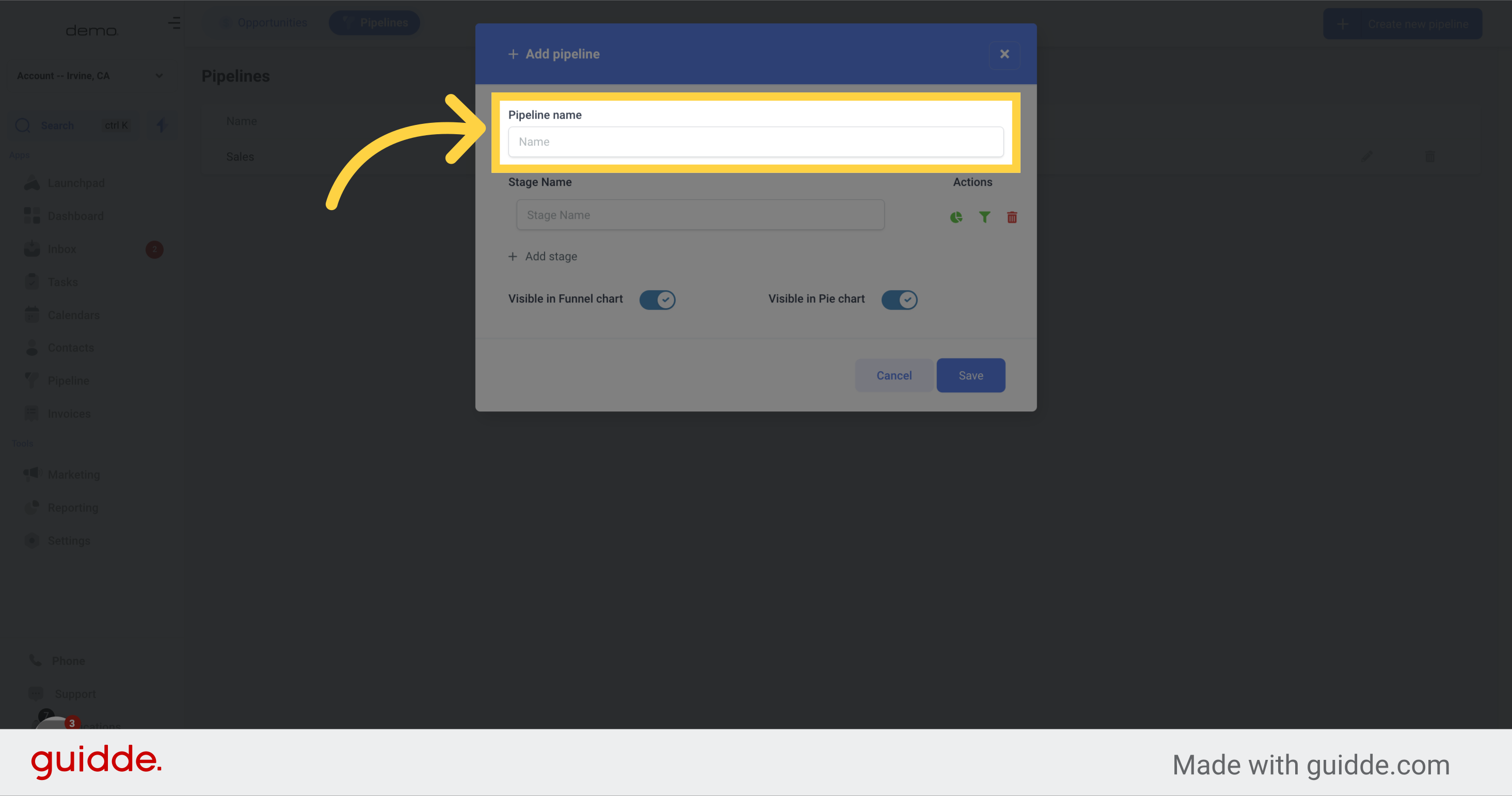 How to create a Pipeline | Maven HQ