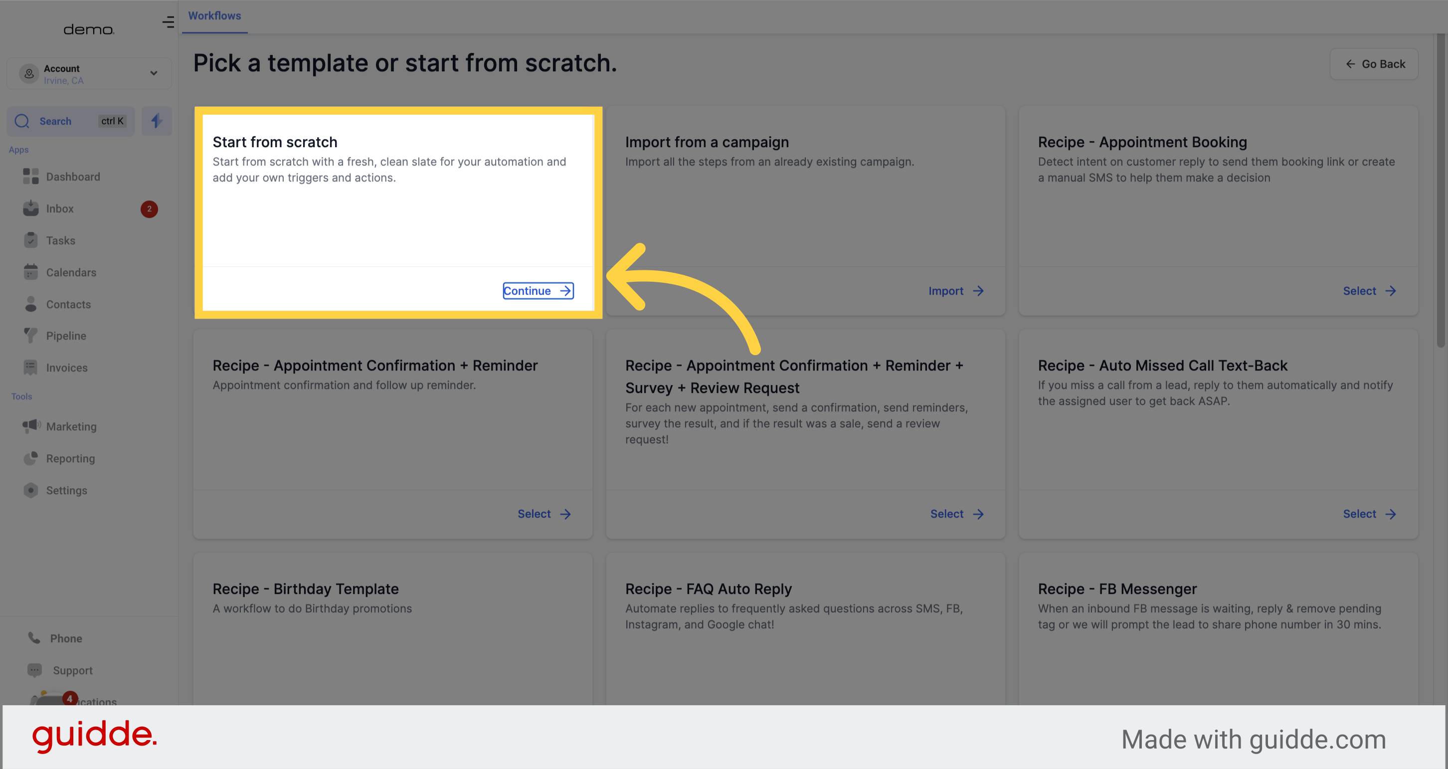 CRM actions - How to add/remove custom audience | Maven HQ