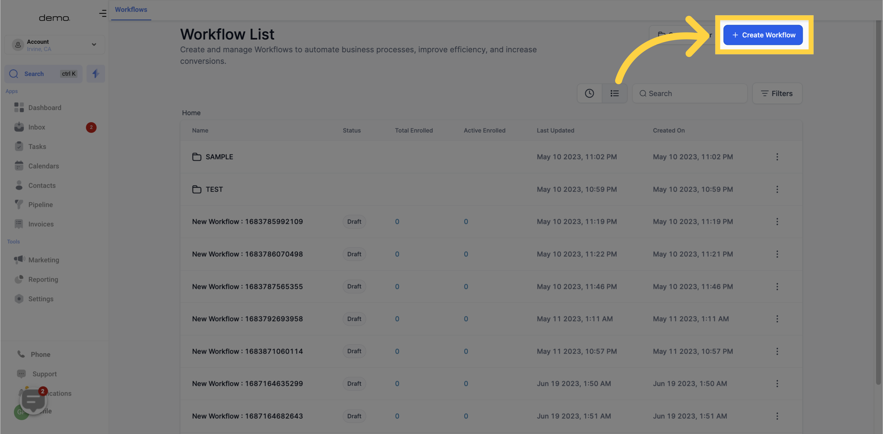 Crm Actions How To Use Remove Fromall Workflow Genie Ai