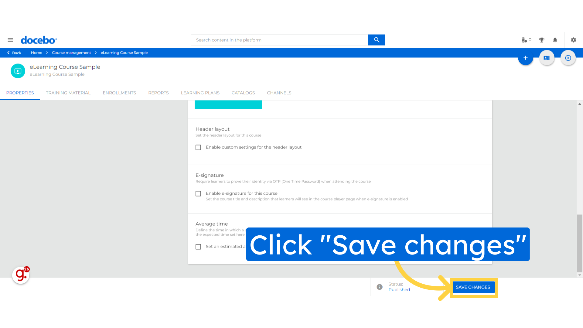 How to create a eLearning Course in Docebo - Guidde | Gallery