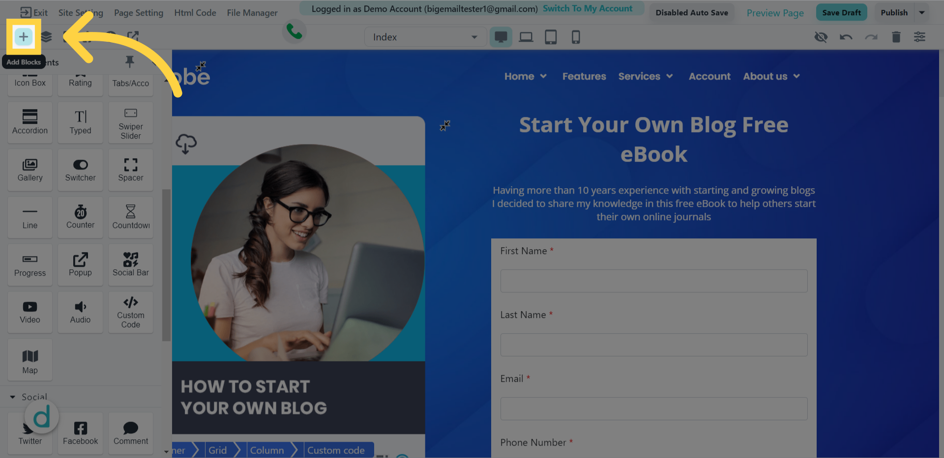 How To Add Custom Html Into A Page Digably Help Docs
