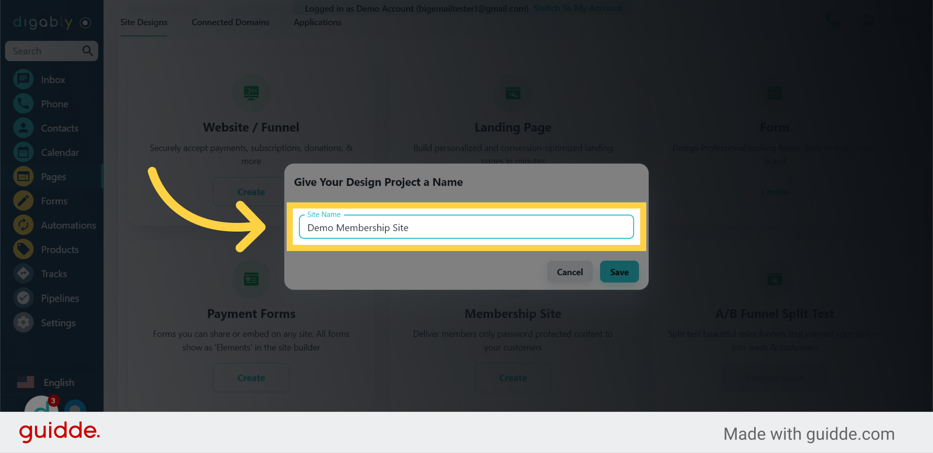 How To Create A Membership Site - Digably Help Docs