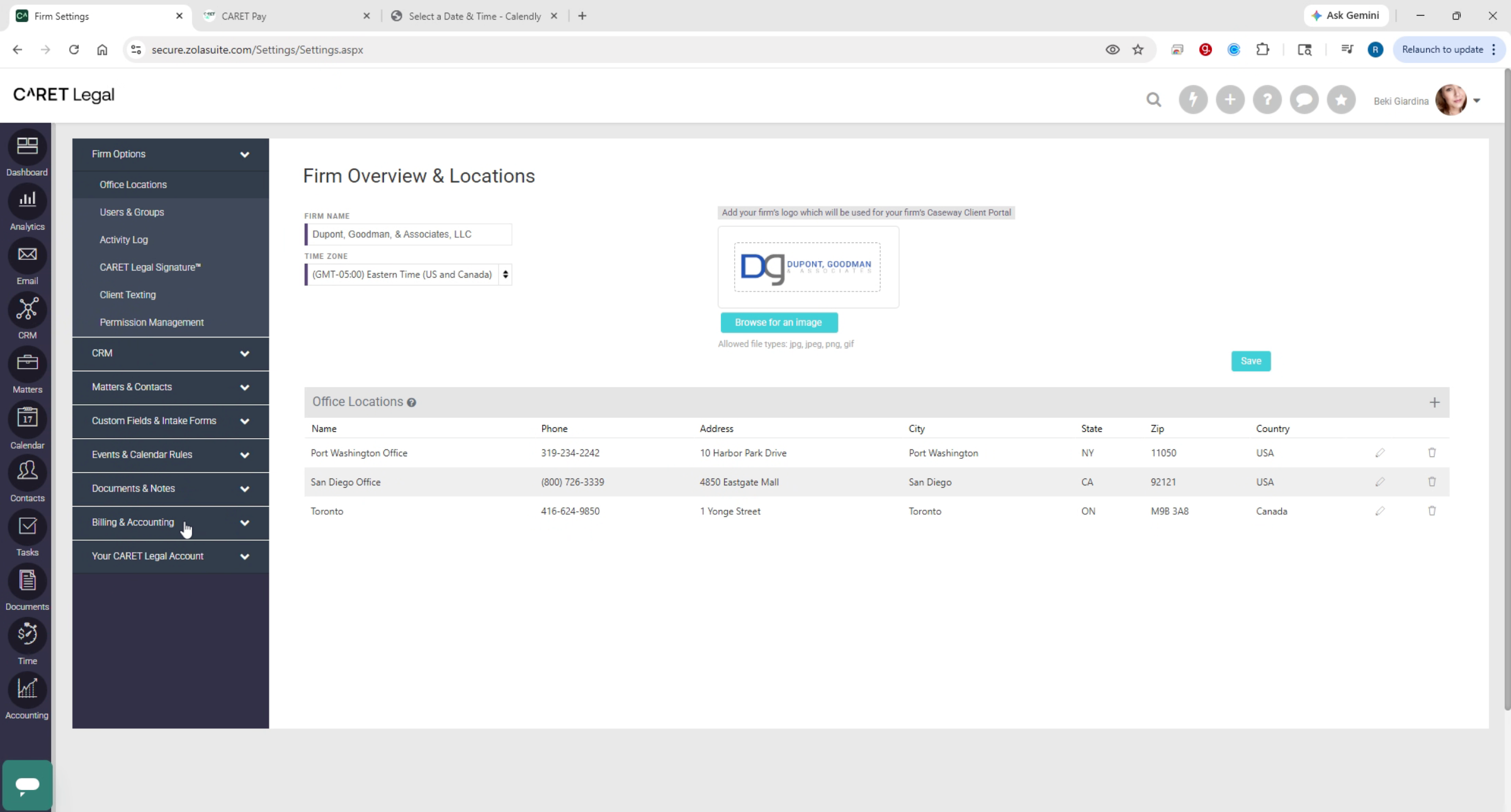 How to Setup Integrated Payments with CARET Pay – CARET Legal