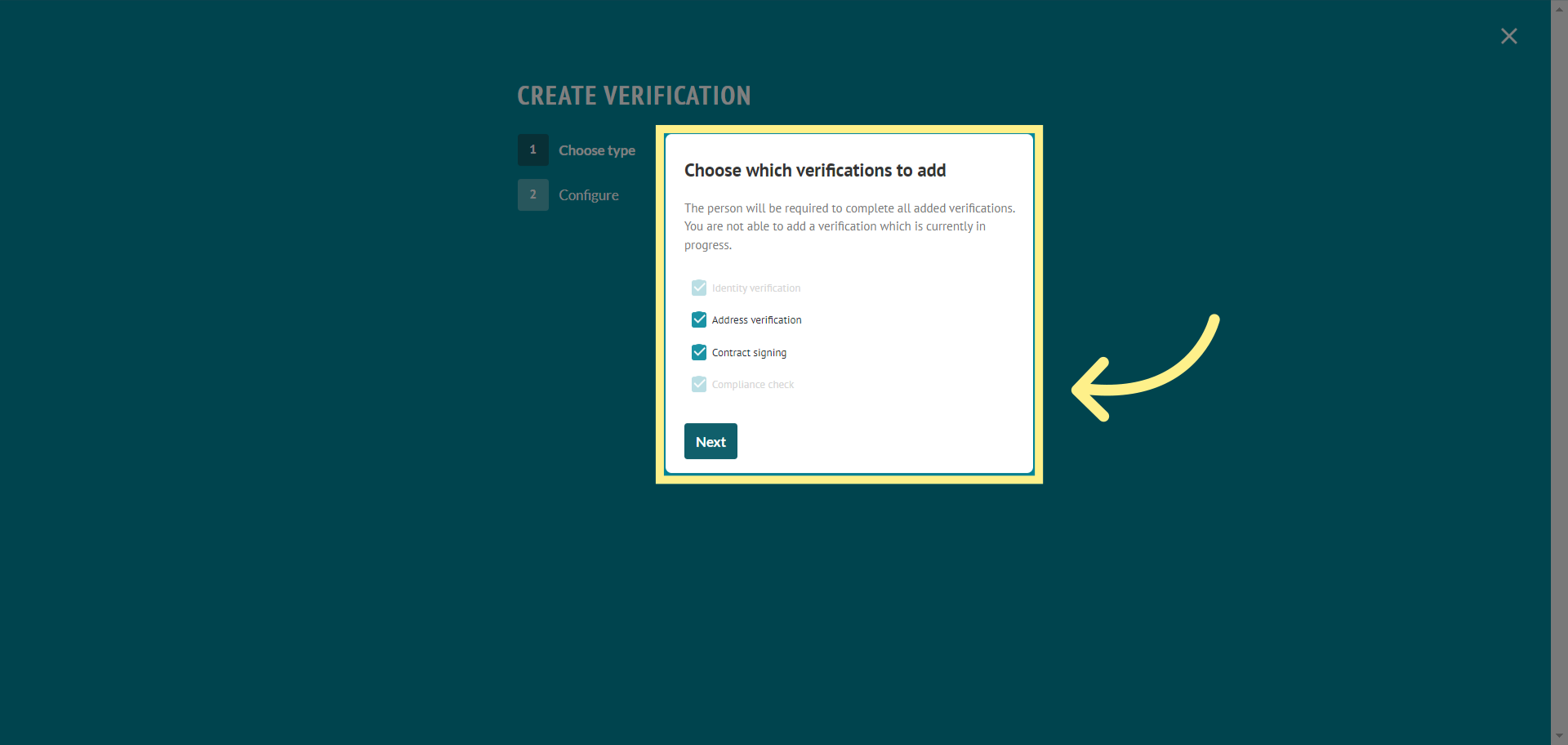 Adding And Cancelling Verifications Deleting Persons On Verify Mesh Id