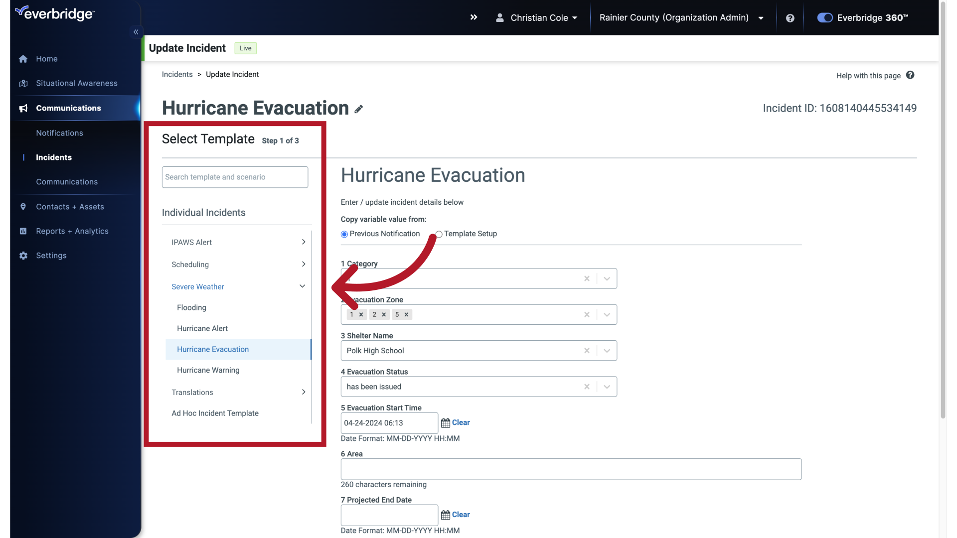 EBS: Sending Incident Updates in Everbridge Suite – Everbridge