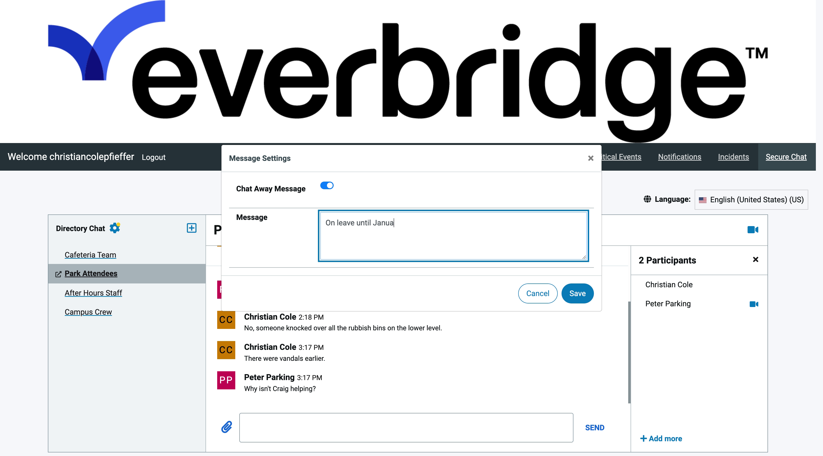 EBS: Using Secure Collaboration via the Everbridge Member Portal ...