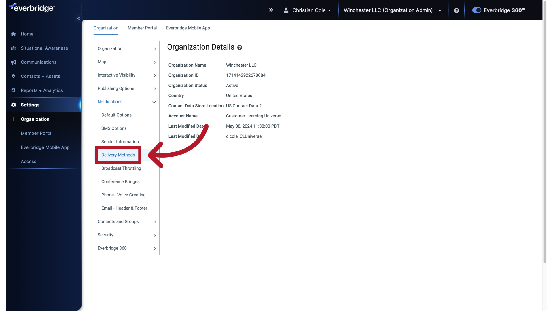 EBS: Creating and Using Delivery Methods in Everbridge Suite – Everbridge