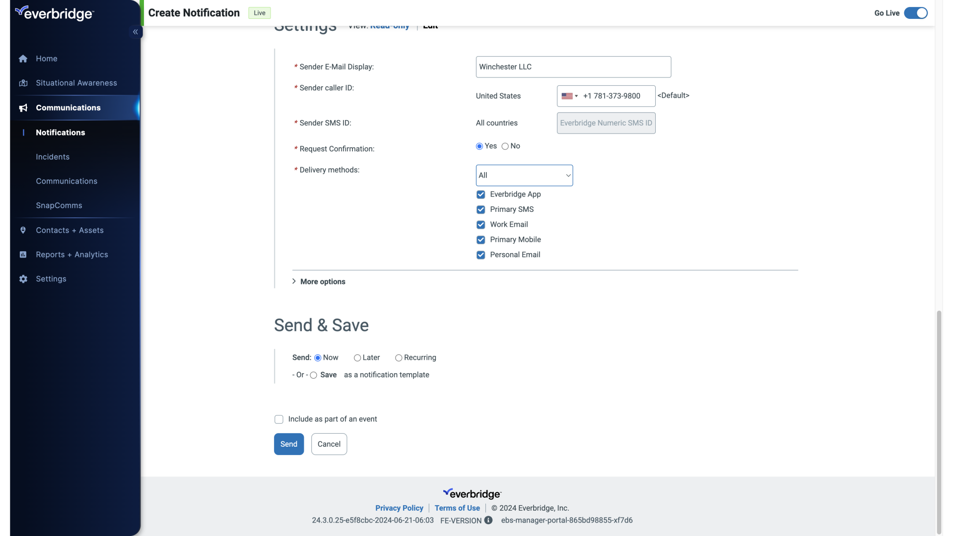 EBS: Creating and Using Delivery Methods in Everbridge Suite – Everbridge