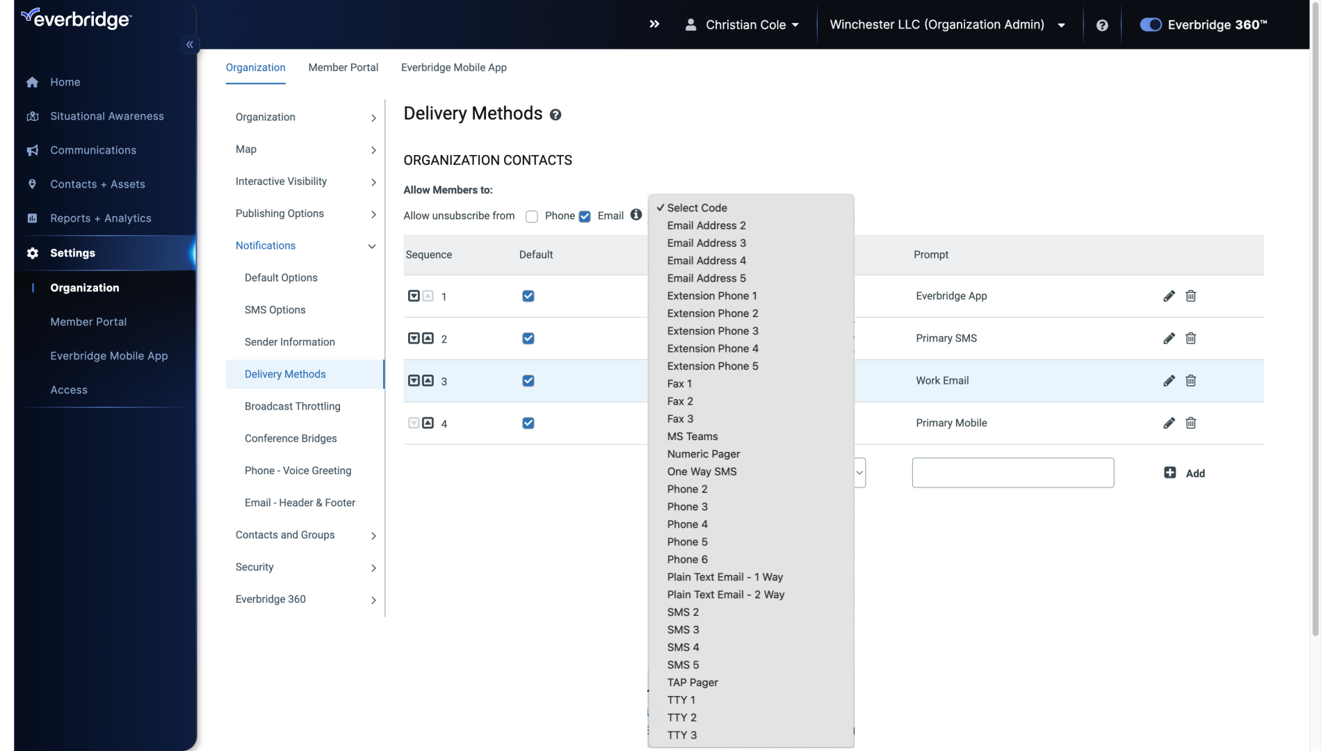 EBS: Creating and Using Delivery Methods in Everbridge Suite – Everbridge