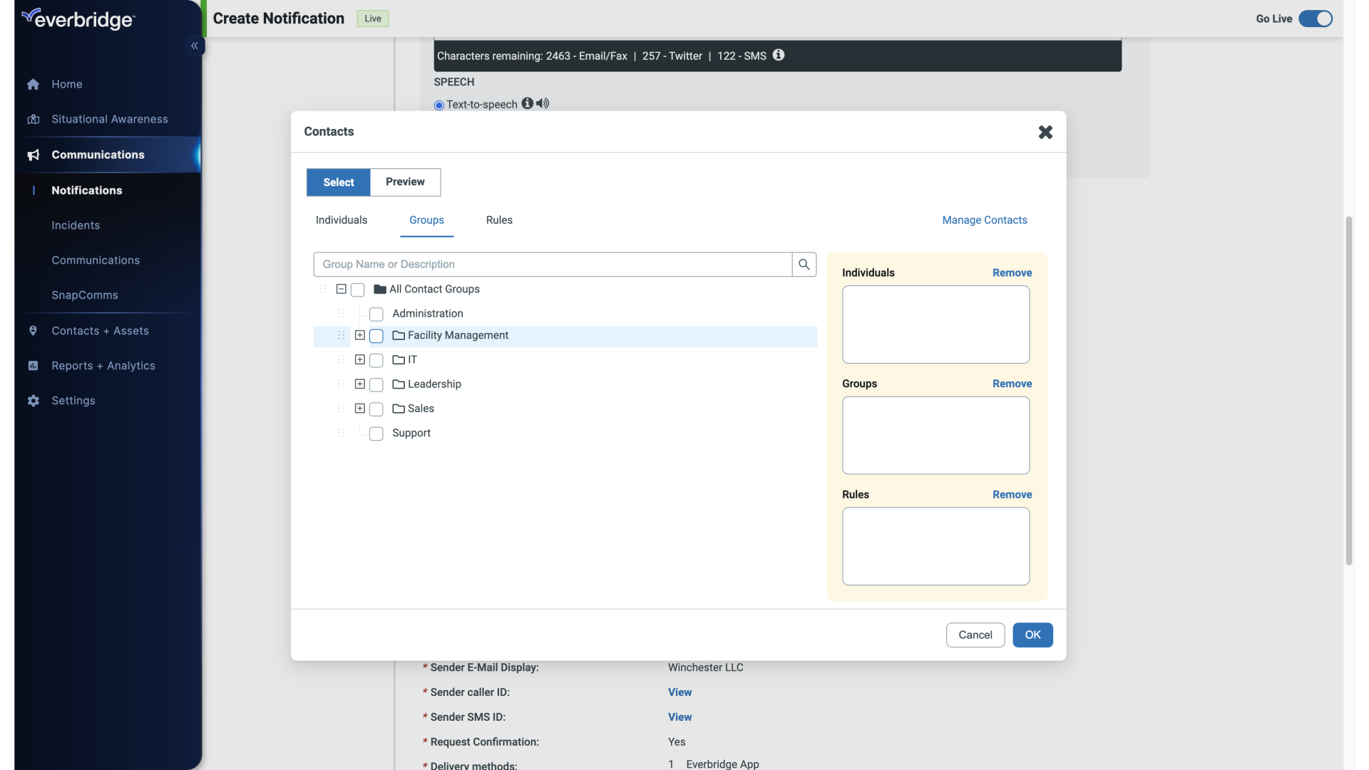 EBS: Creating and Using Delivery Methods in Everbridge Suite – Everbridge