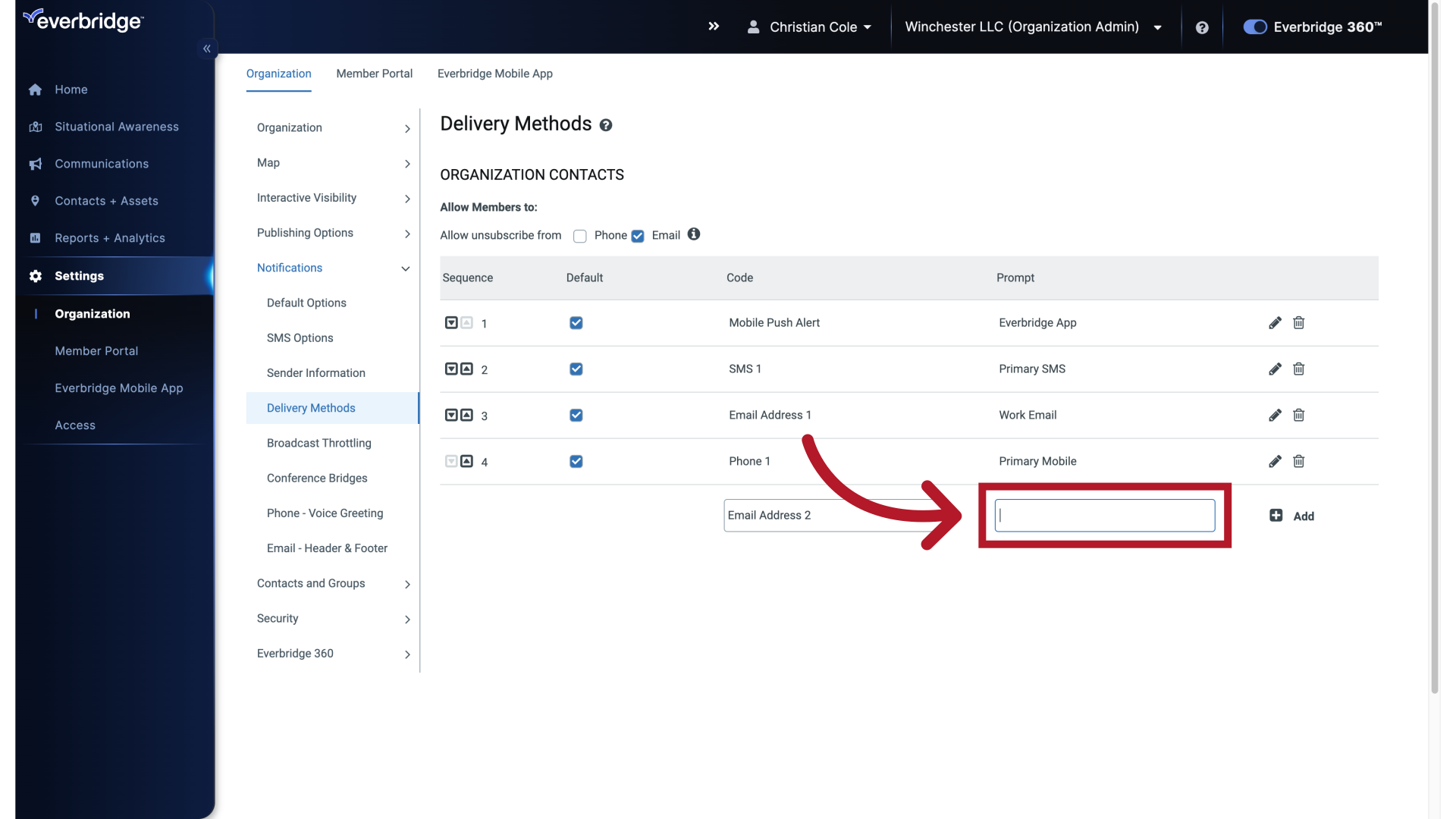 EBS: Creating and Using Delivery Methods in Everbridge Suite – Everbridge