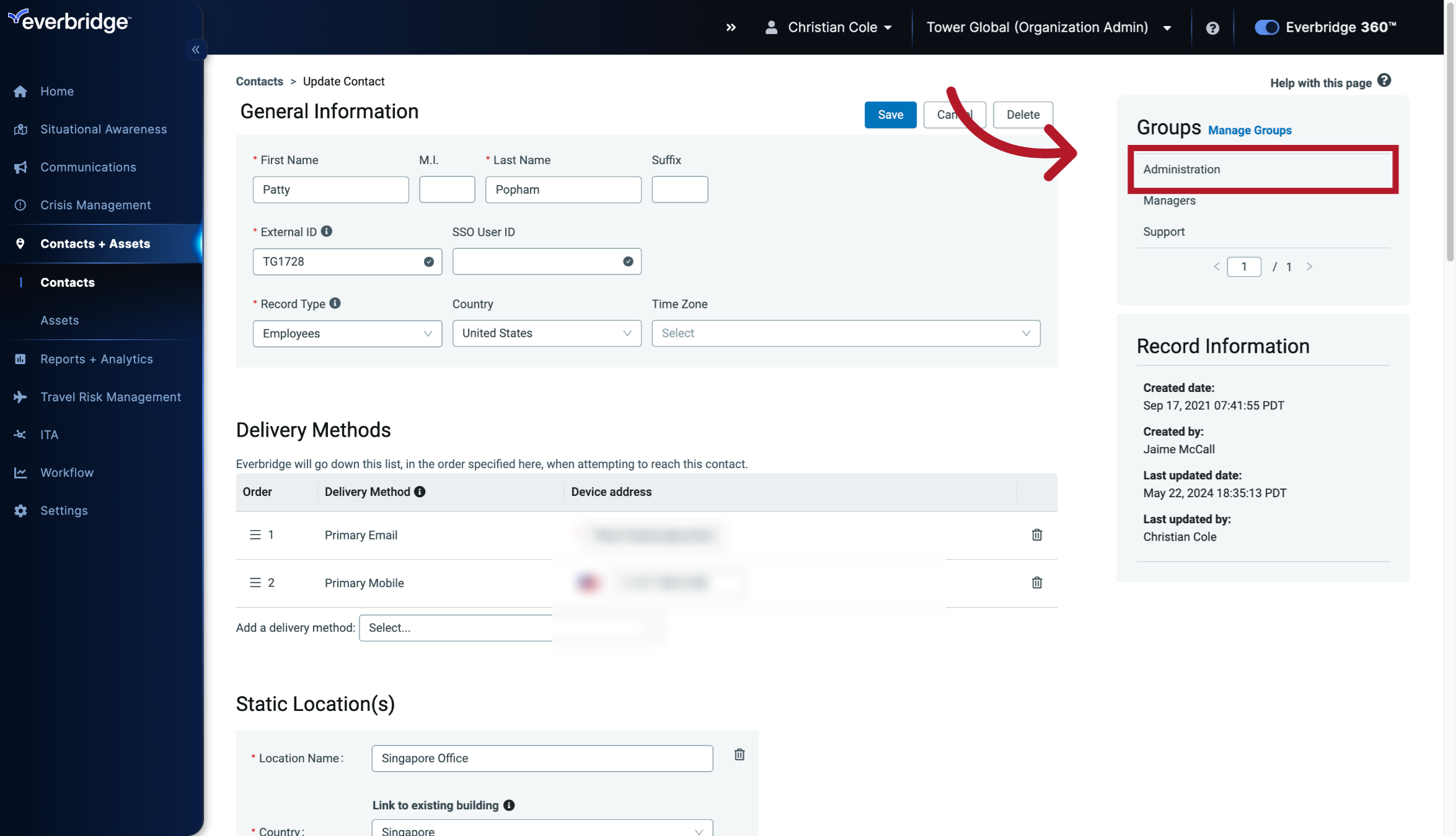 EBS: Adding Contacts to Groups via an Upload File in Everbridge Suite ...