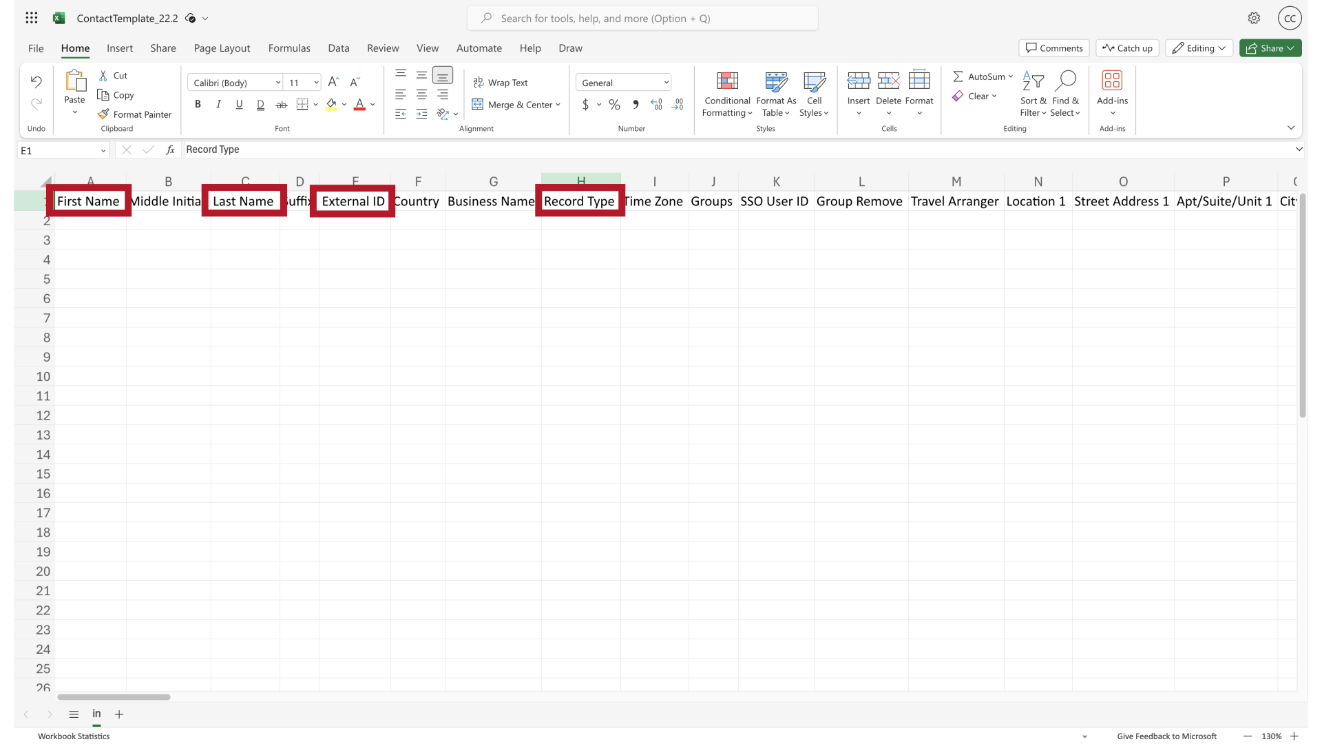 EBS: Formatting a File for Contact Uploads in Everbridge Suite – Everbridge