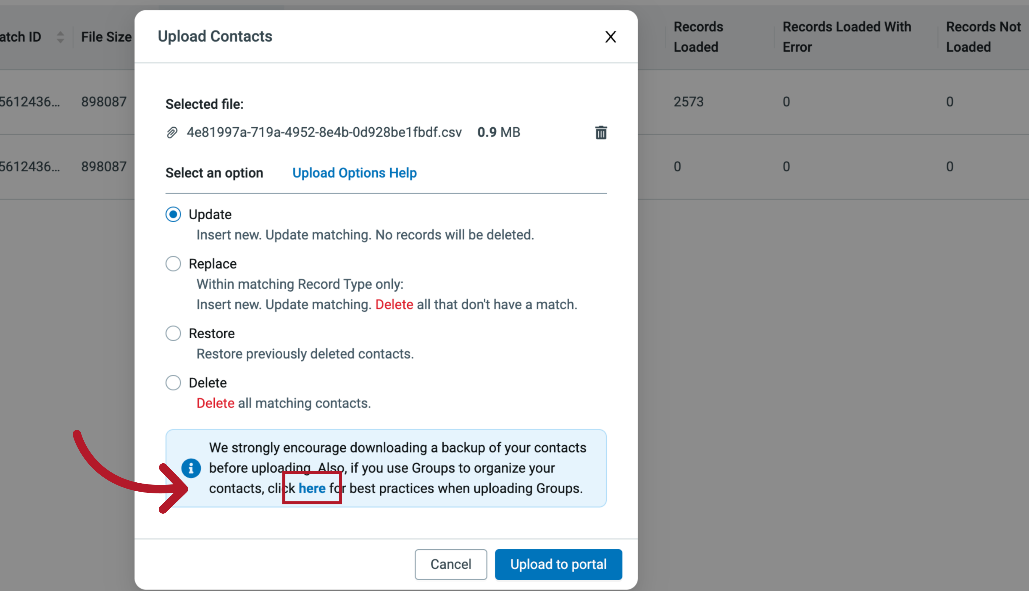 EBS: Contact Upload Overview – Everbridge