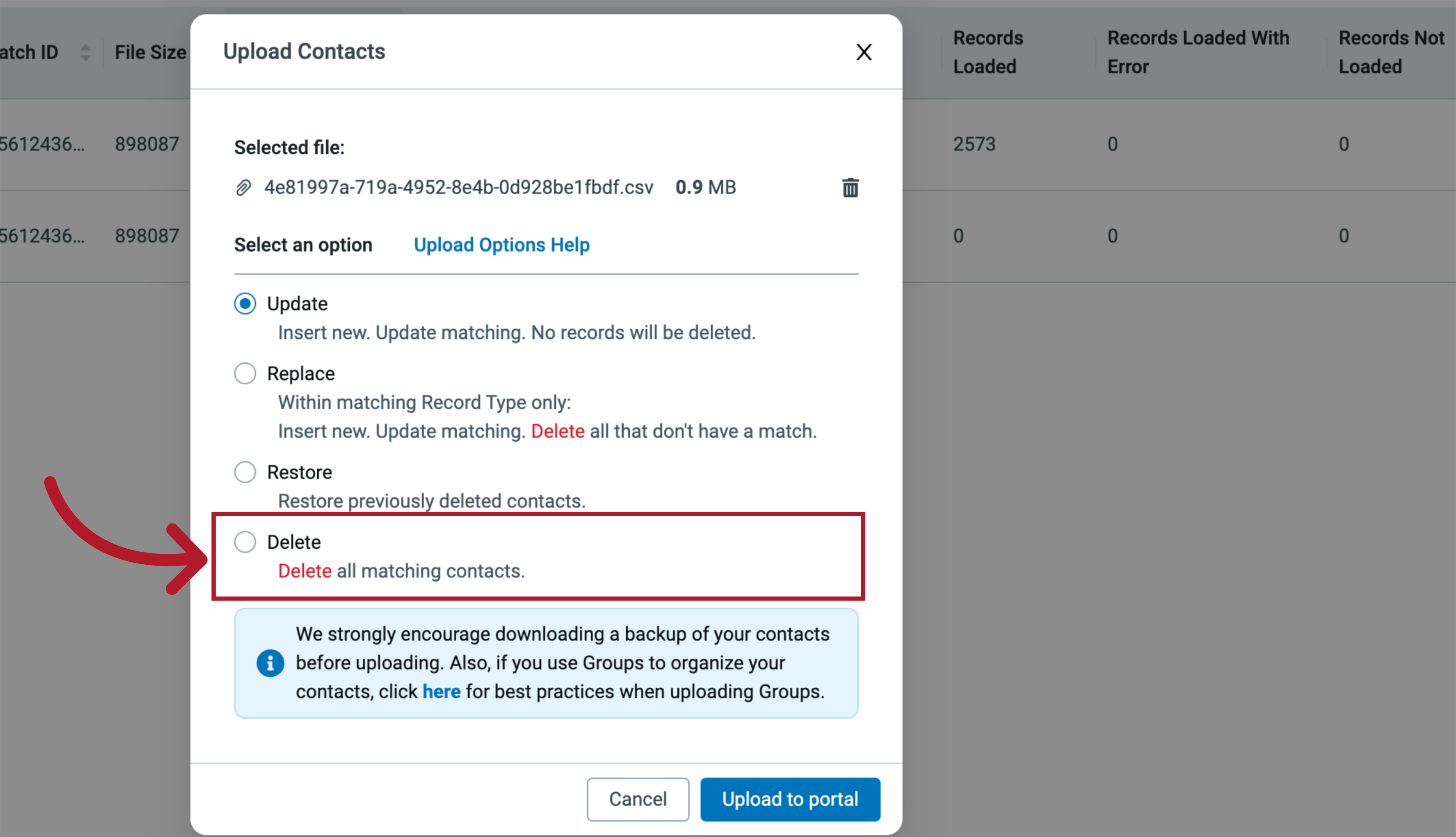 EBS: Contact Upload Overview – Everbridge