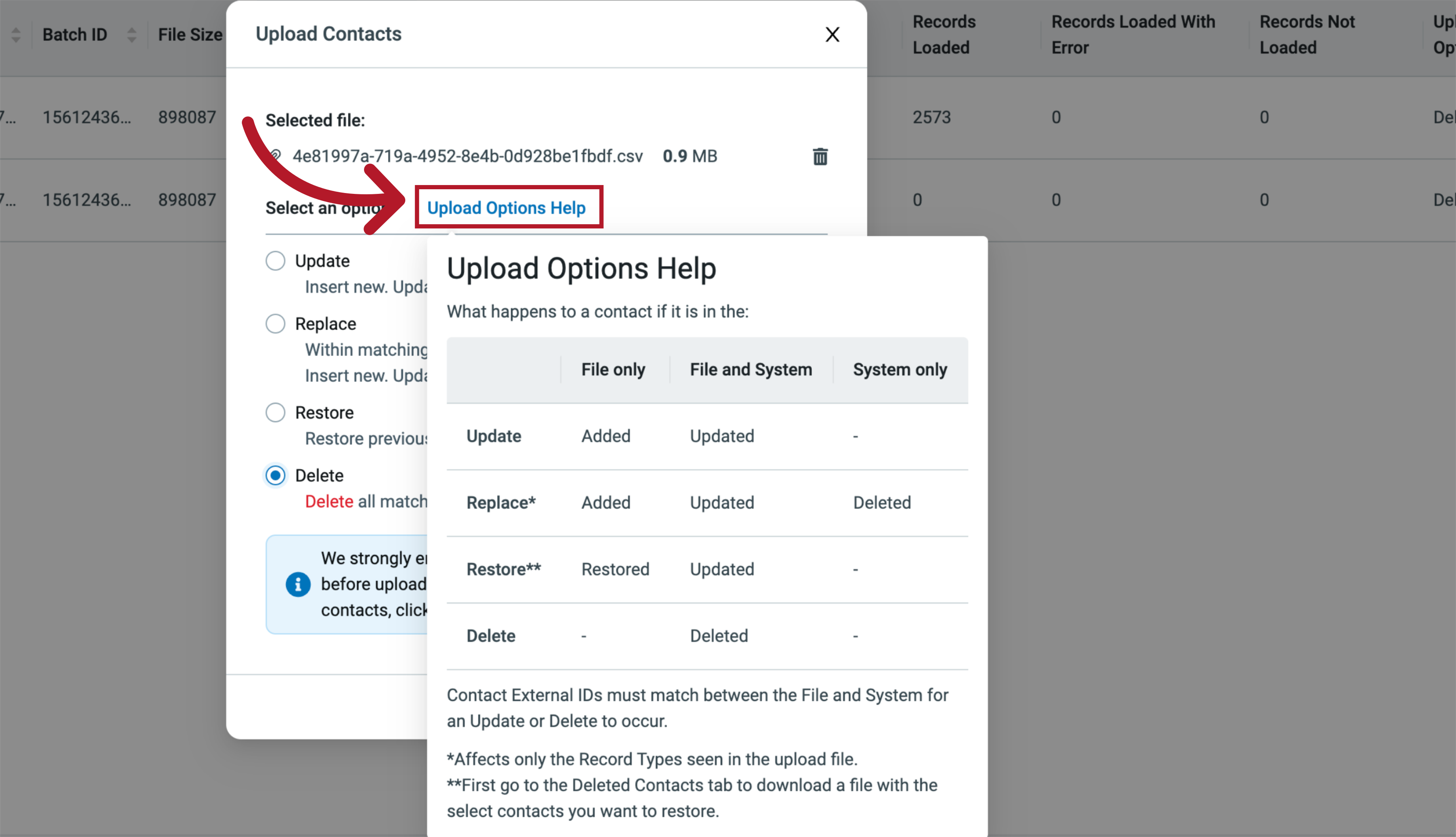 EBS: Contact Upload Overview – Everbridge