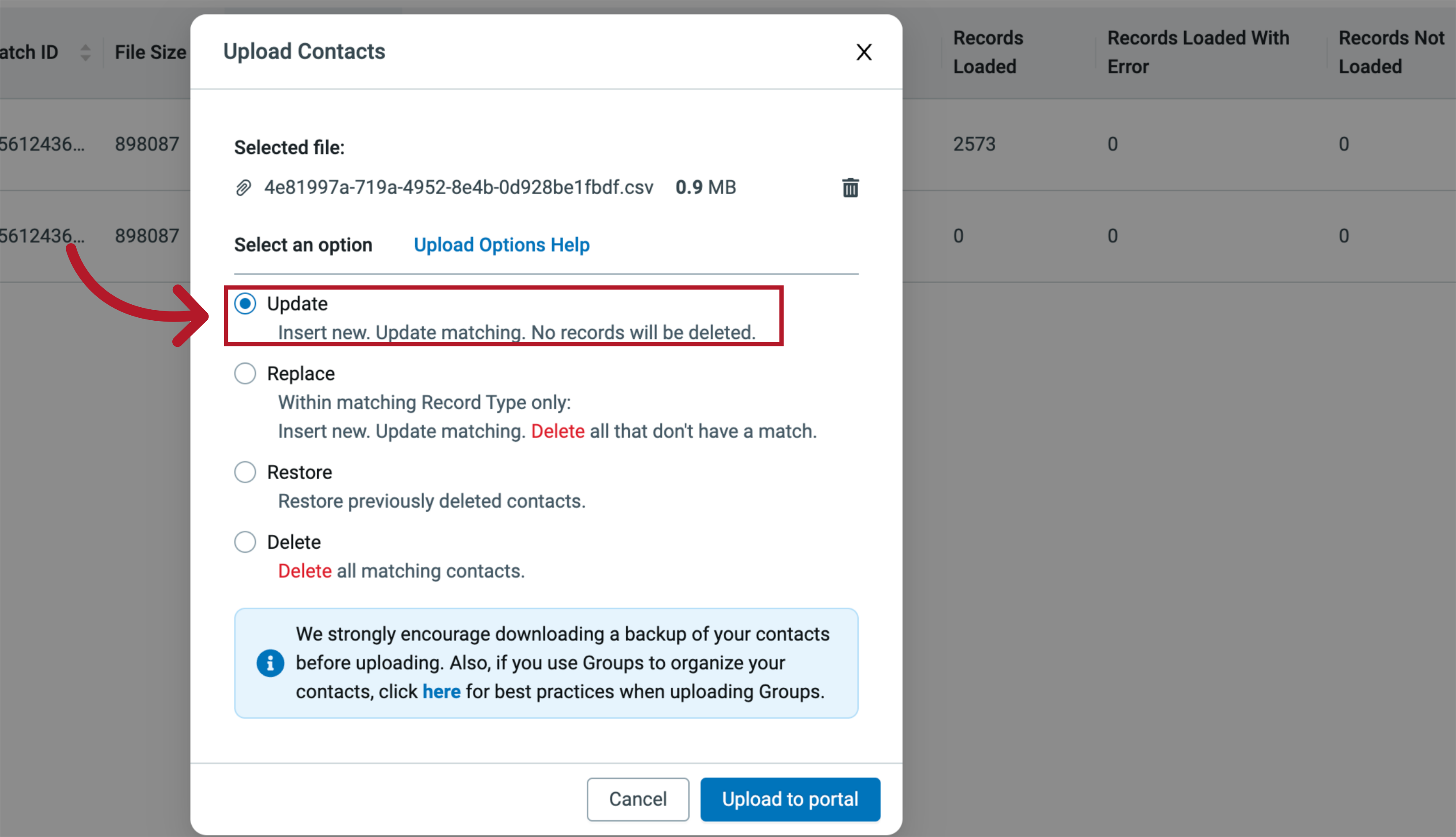 EBS: Contact Upload Overview – Everbridge