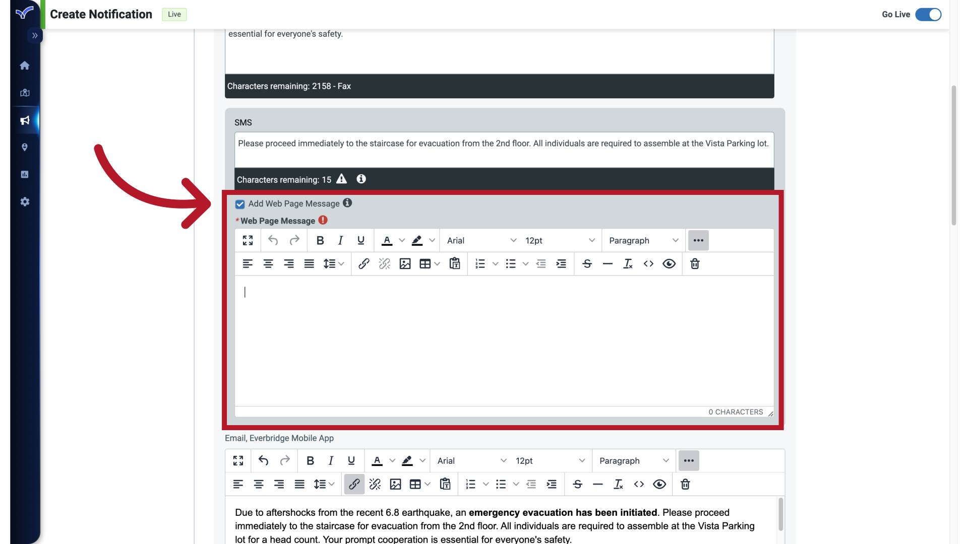 EBS: Formatting Text for Specific Delivery Methods in Everbridge Suite ...