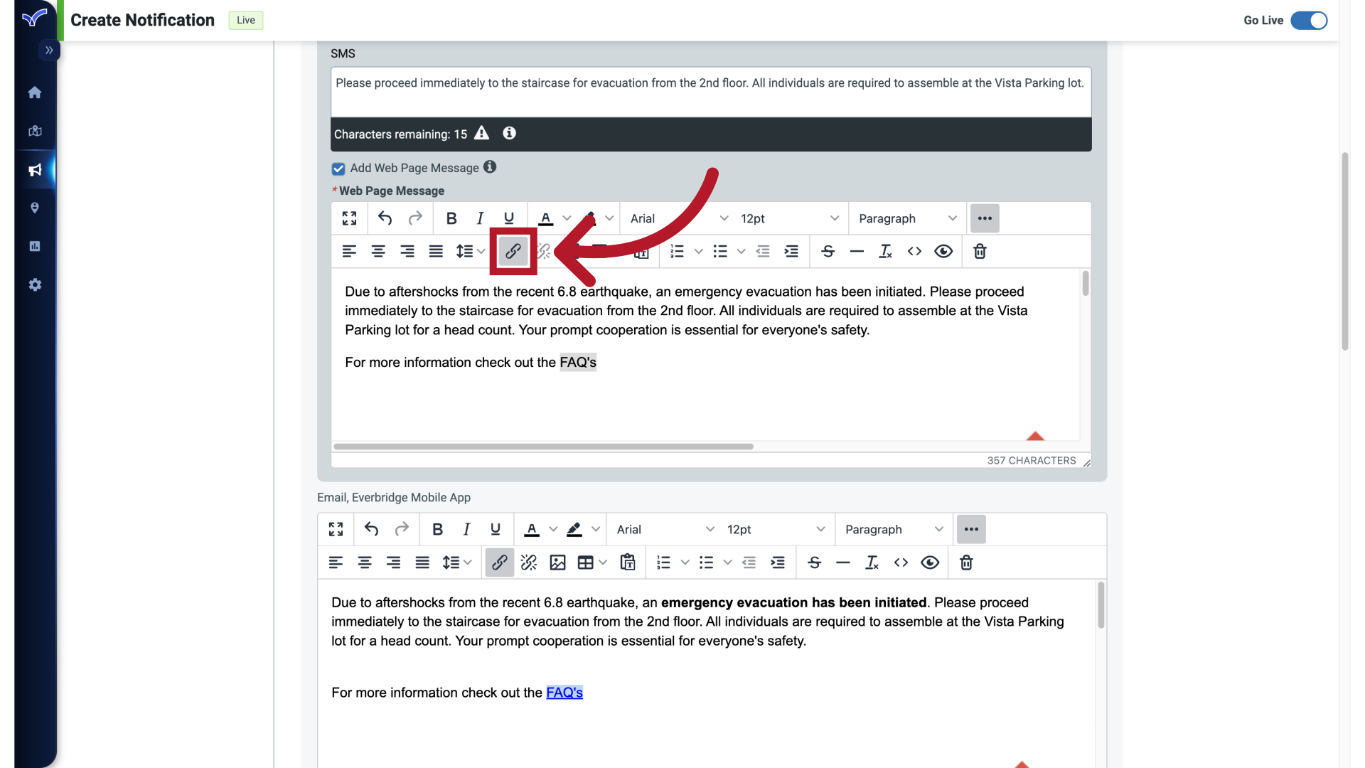 EBS: Formatting Text for Specific Delivery Methods in Everbridge Suite – Everbridge