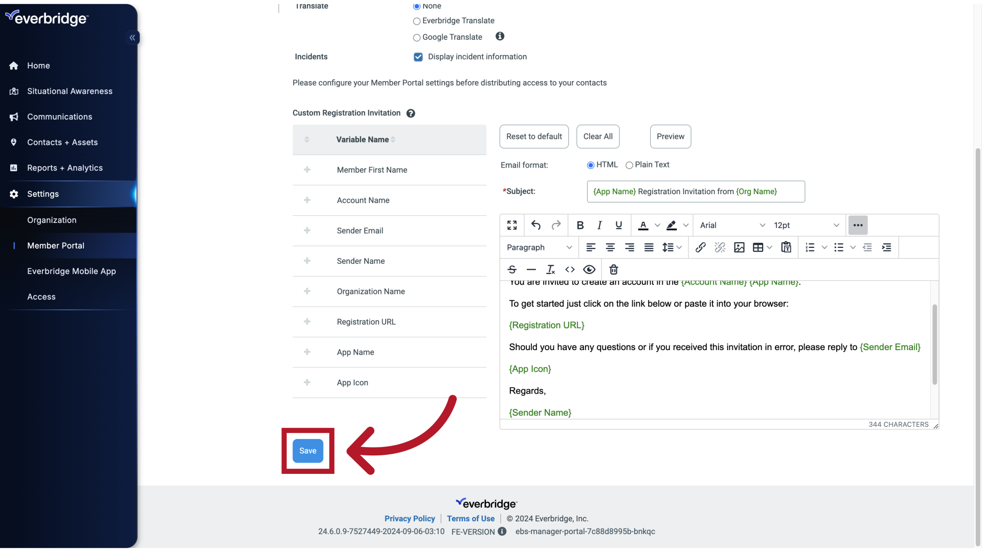EBS: Sending a Registration Email to Contacts in Everbridge Suite ...