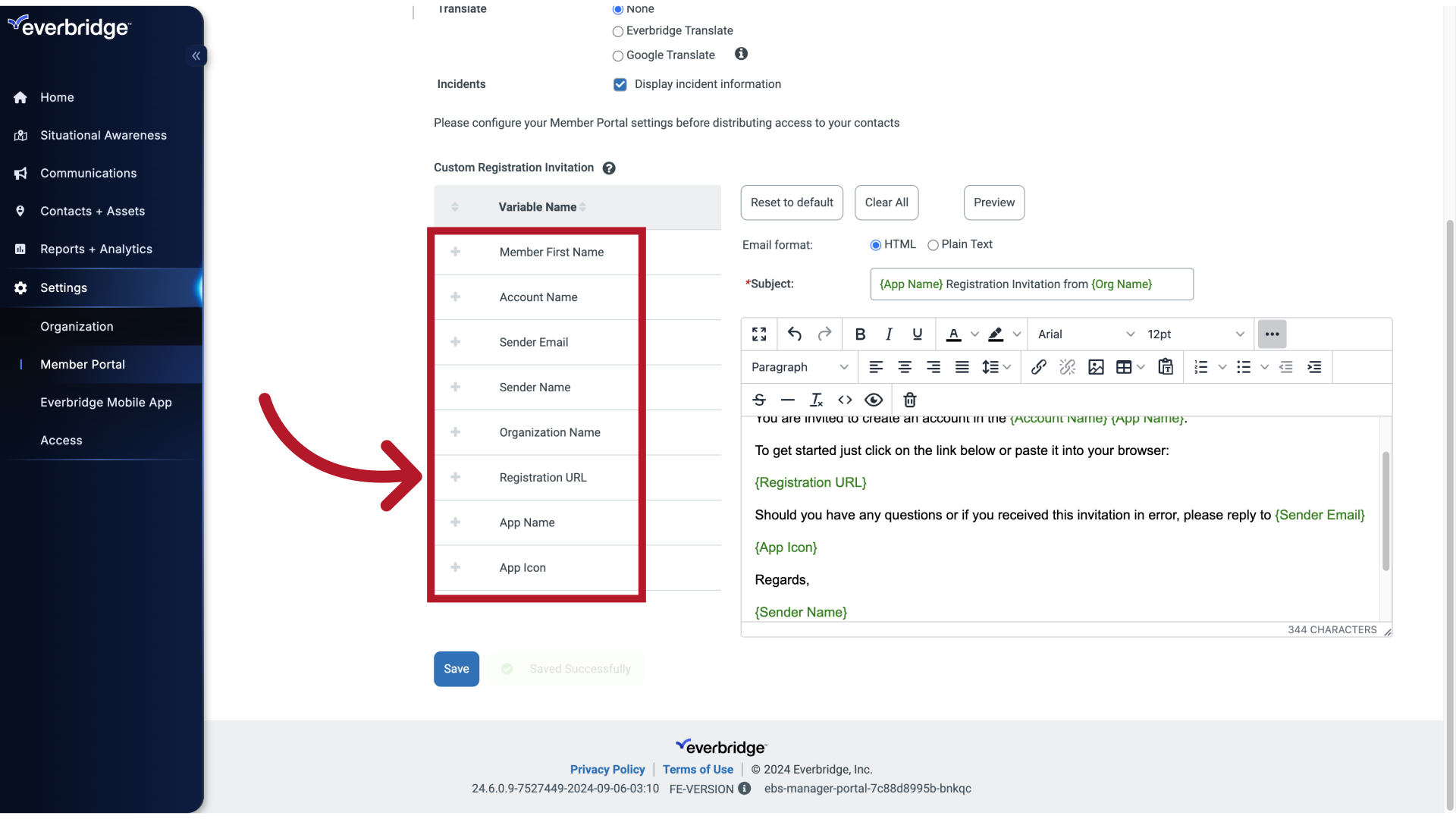 EBS: Sending a Registration Email to Contacts in Everbridge Suite ...