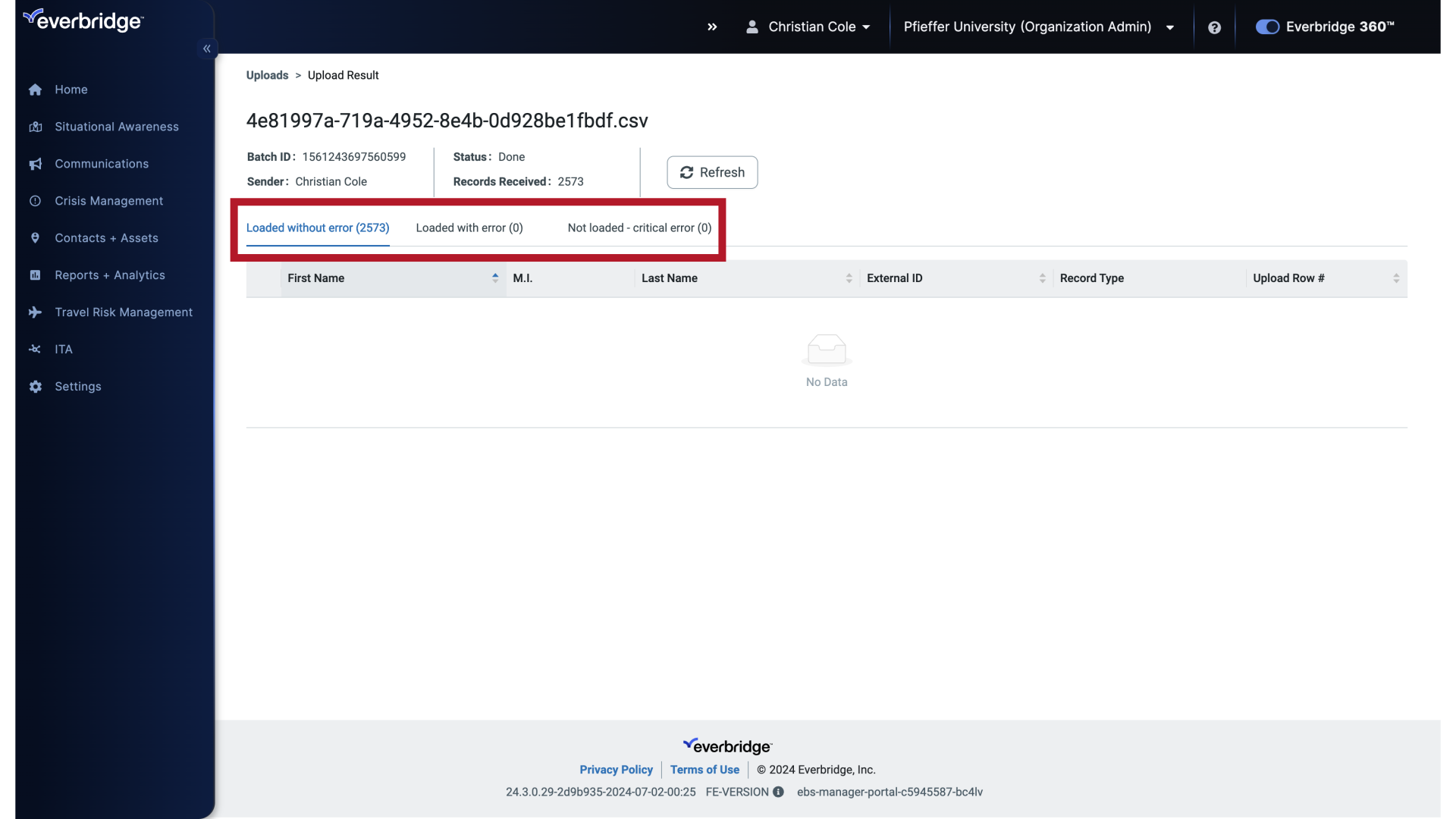 EBS: Updating an Existing Contact's Information in Everbridge Suite – Everbridge