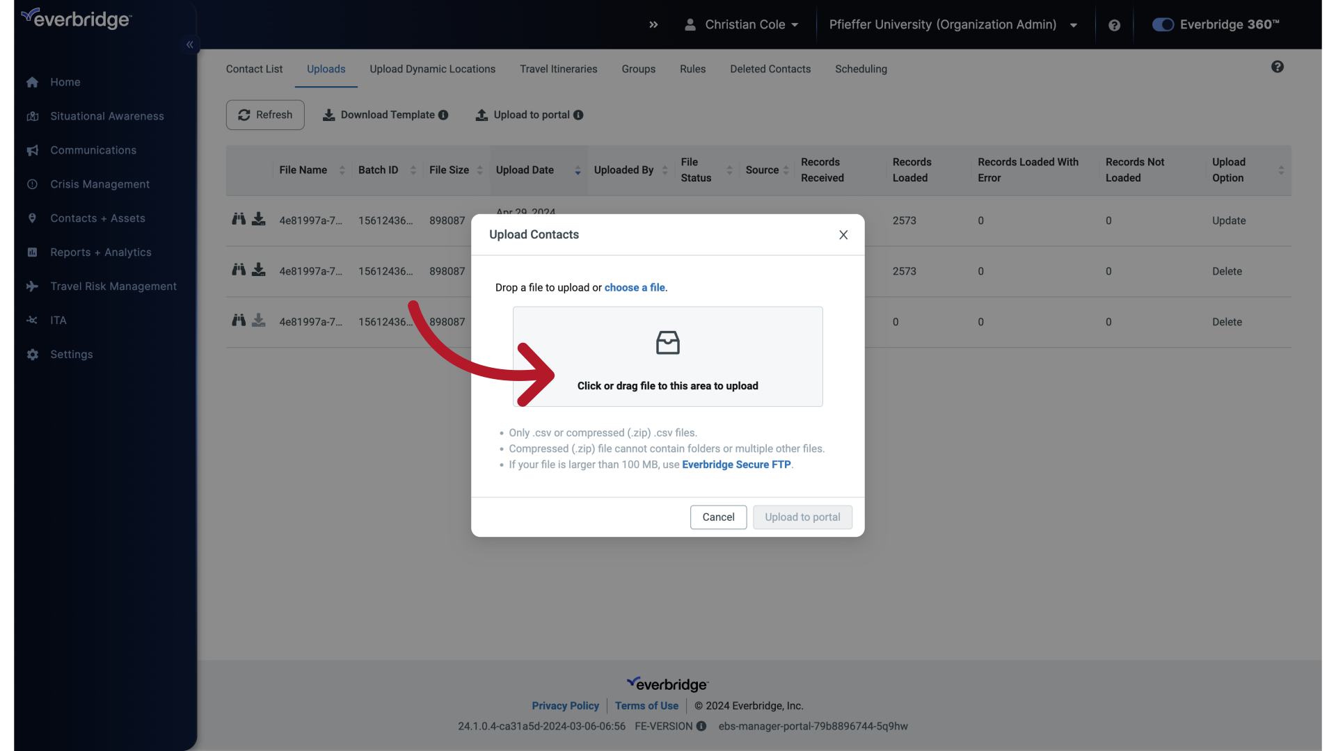 EBS: Updating an Existing Contact's Information in Everbridge Suite – Everbridge