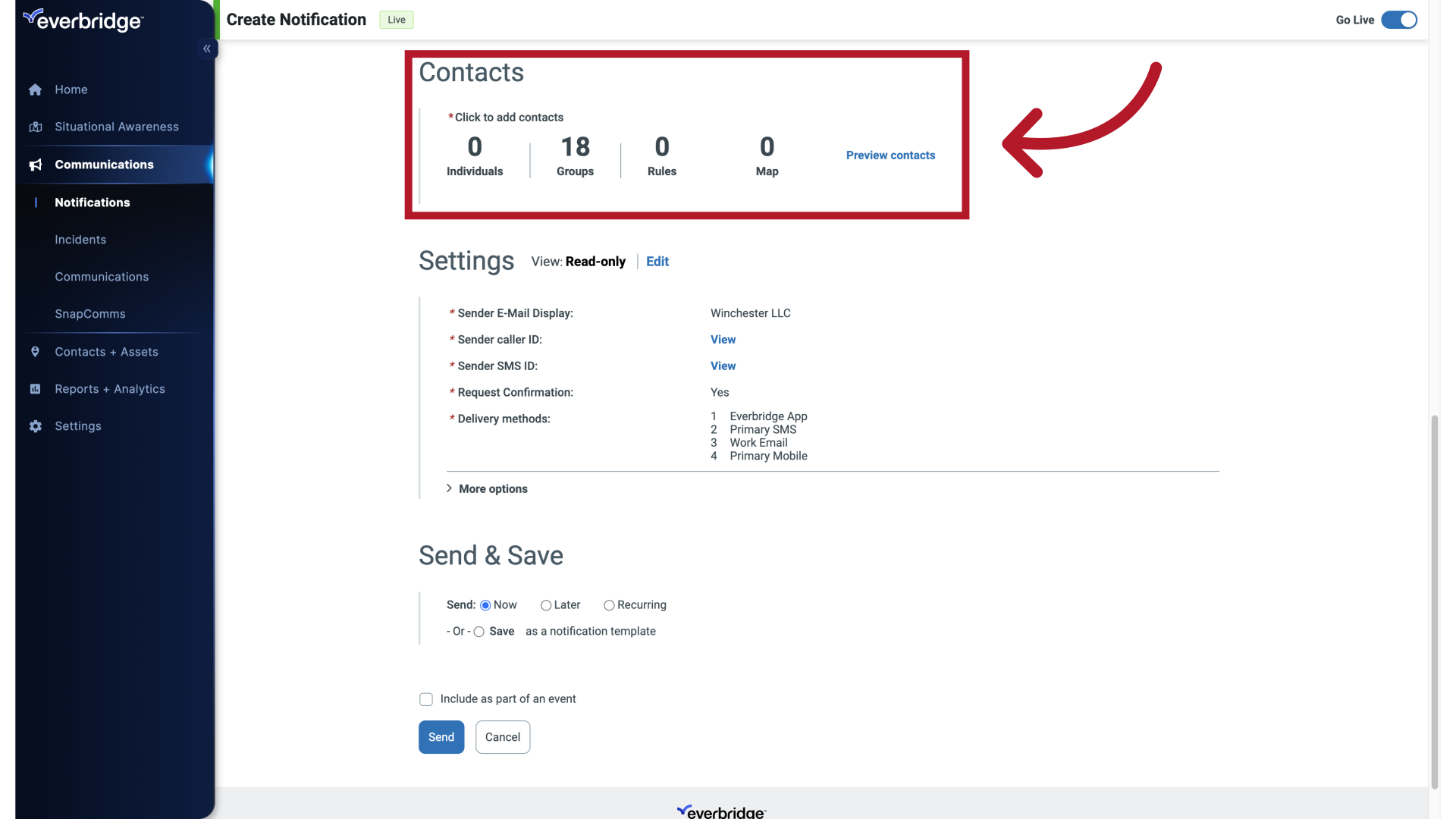 EBS: Creating Notification Templates in Mass Notification – Everbridge