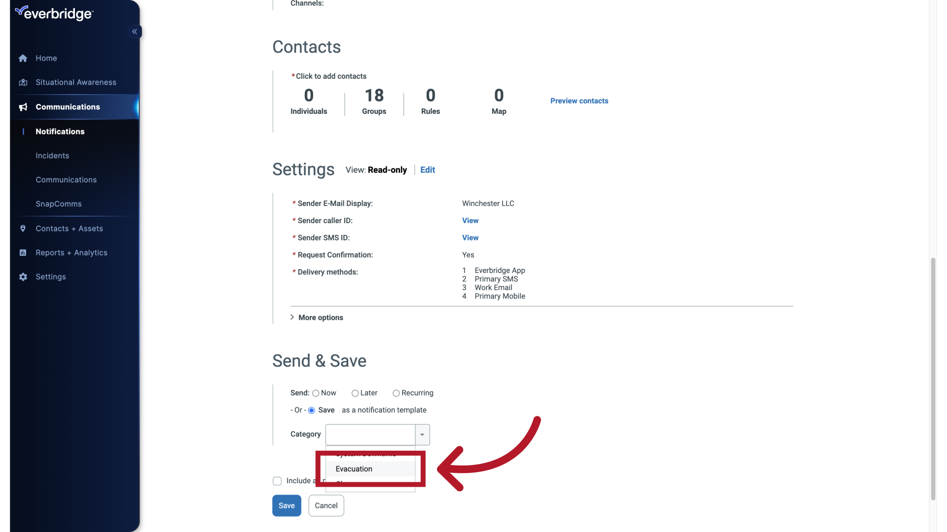 EBS: Creating Notification Templates in Mass Notification – Everbridge