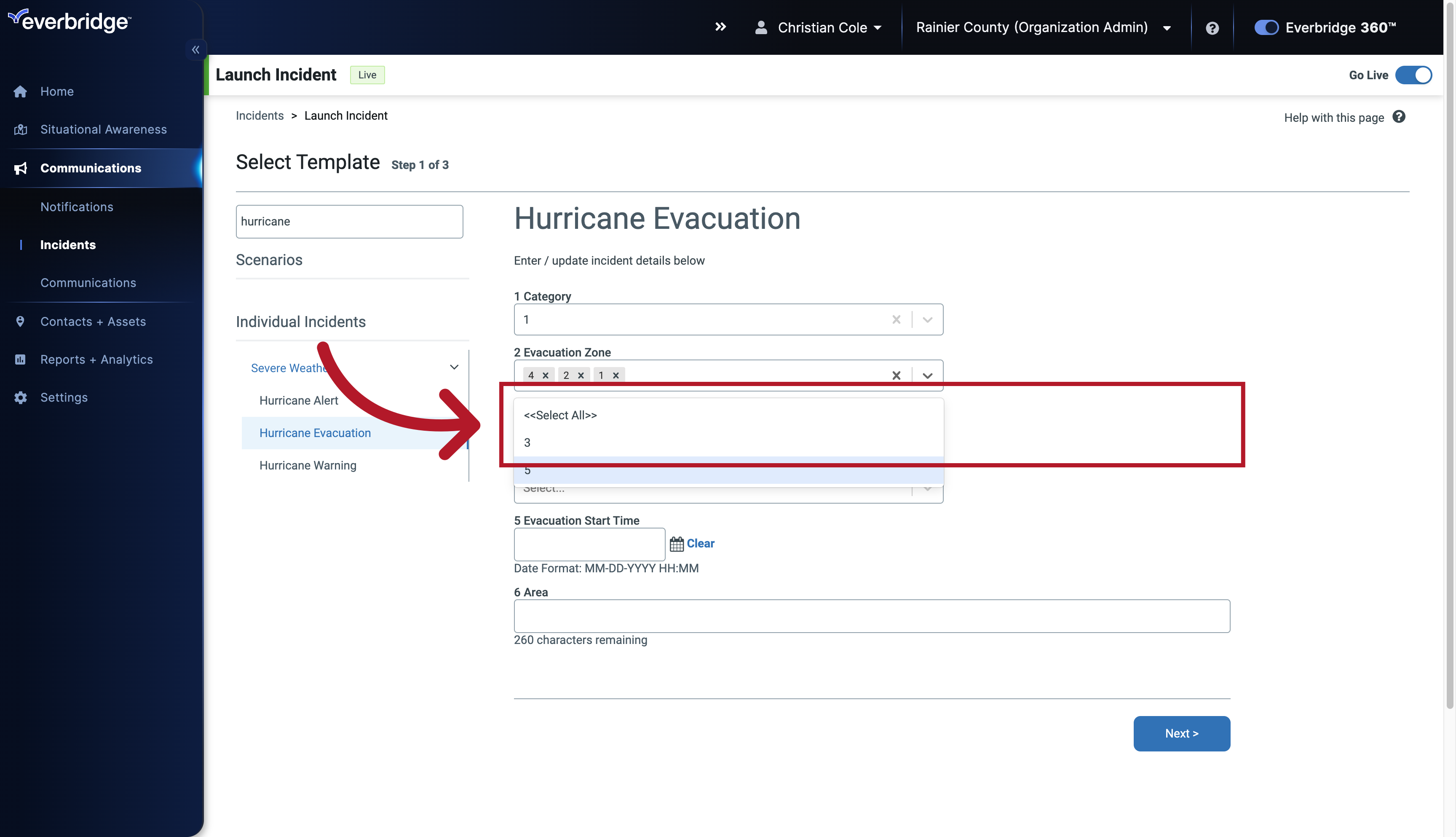 EBS: Launching an Incident in Everbridge Suite – Everbridge